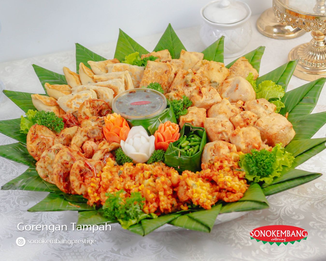 sonokembang catering semarang yogyakarta - Gorengan Tampah