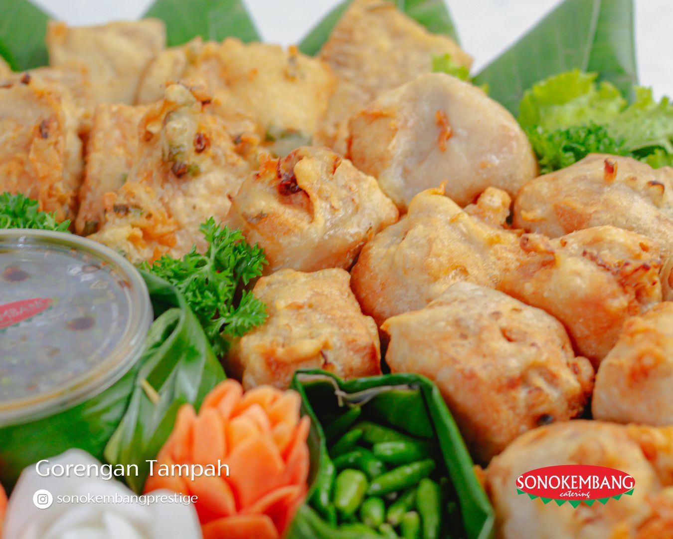 sonokembang catering semarang yogyakarta - Gorengan Tampah