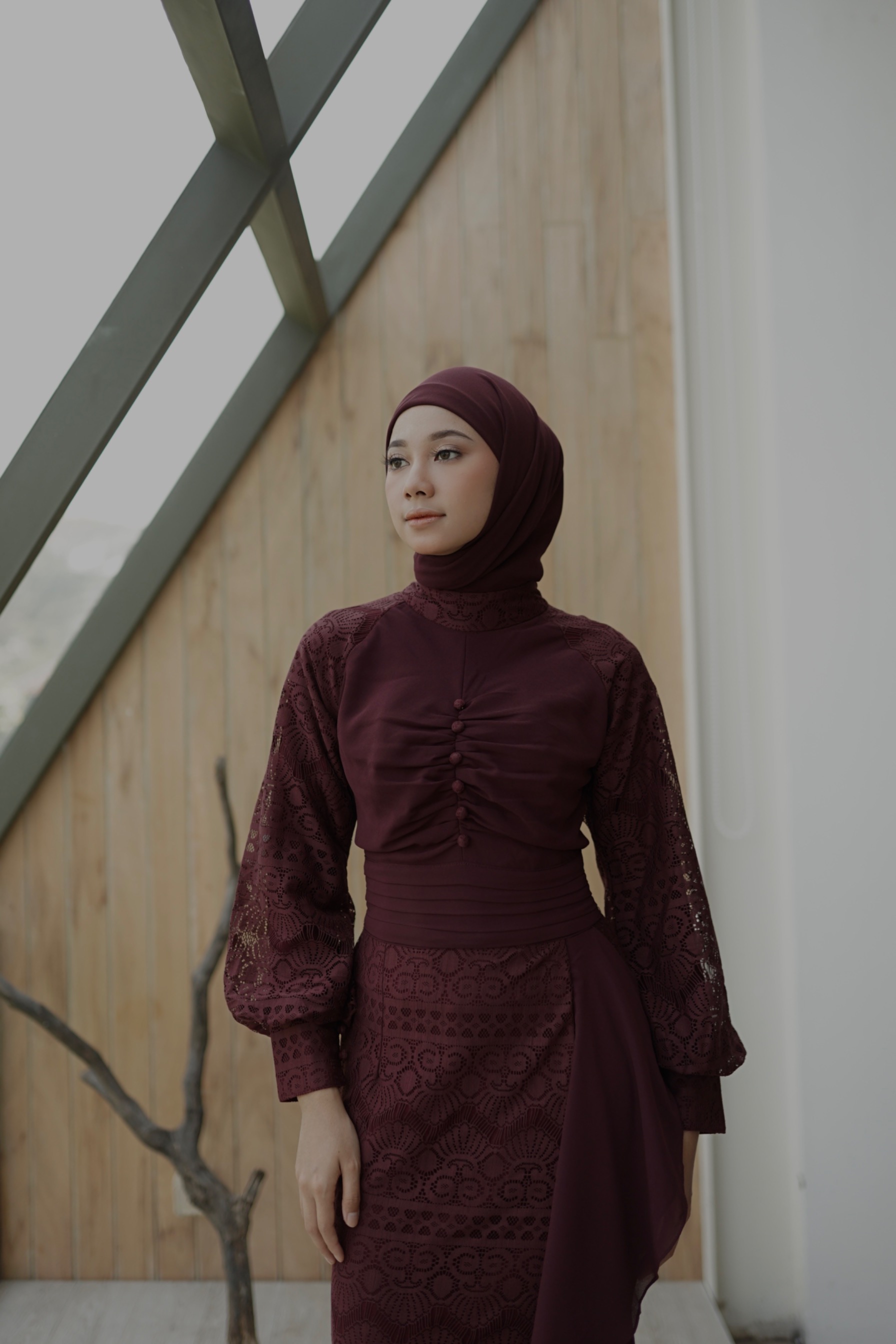Dress Akad Prewedding Kebaya Resepsi Lebaran - Custom Size Sesuai ...