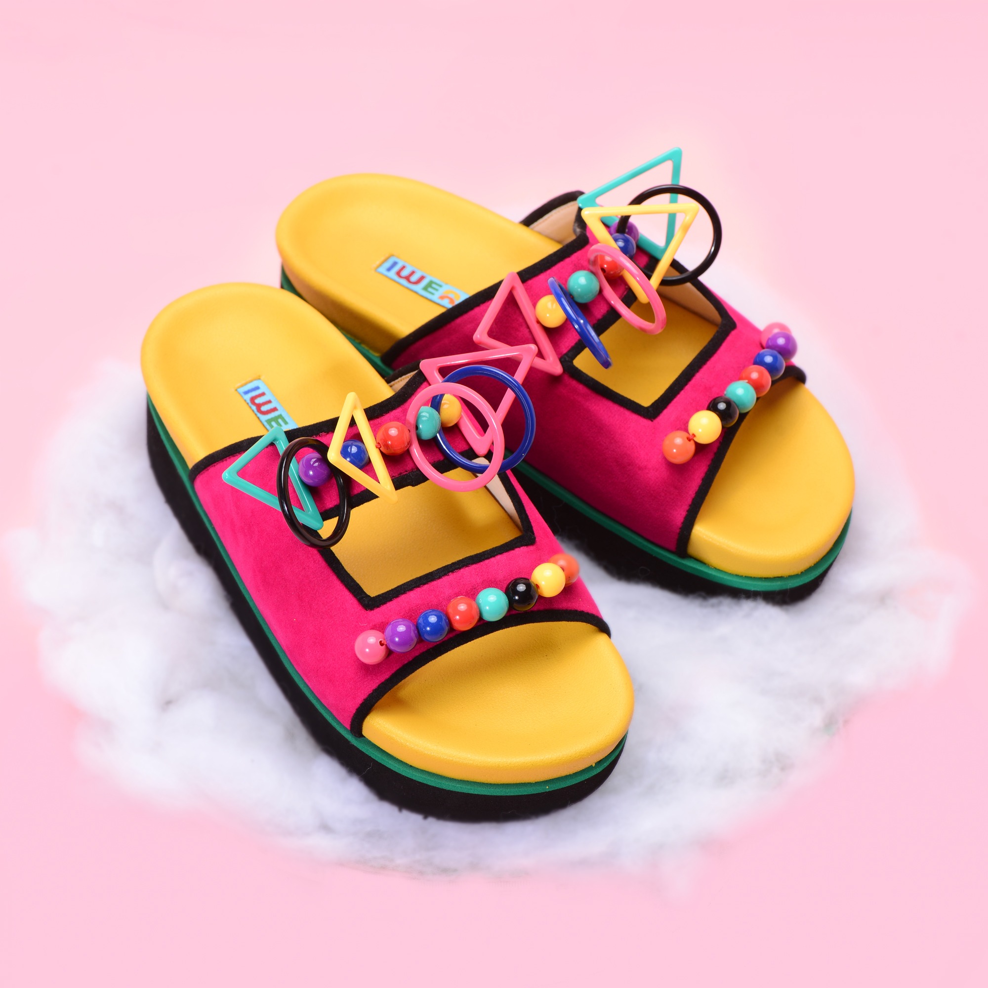 IWEARUP - Darcy Pink Sandals