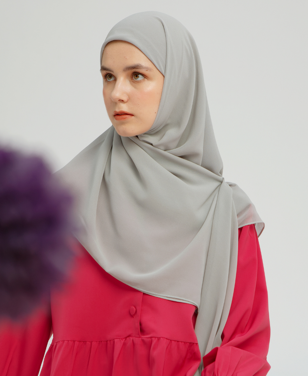 Haura Instan Hijab Square Mom - COTTONCUT