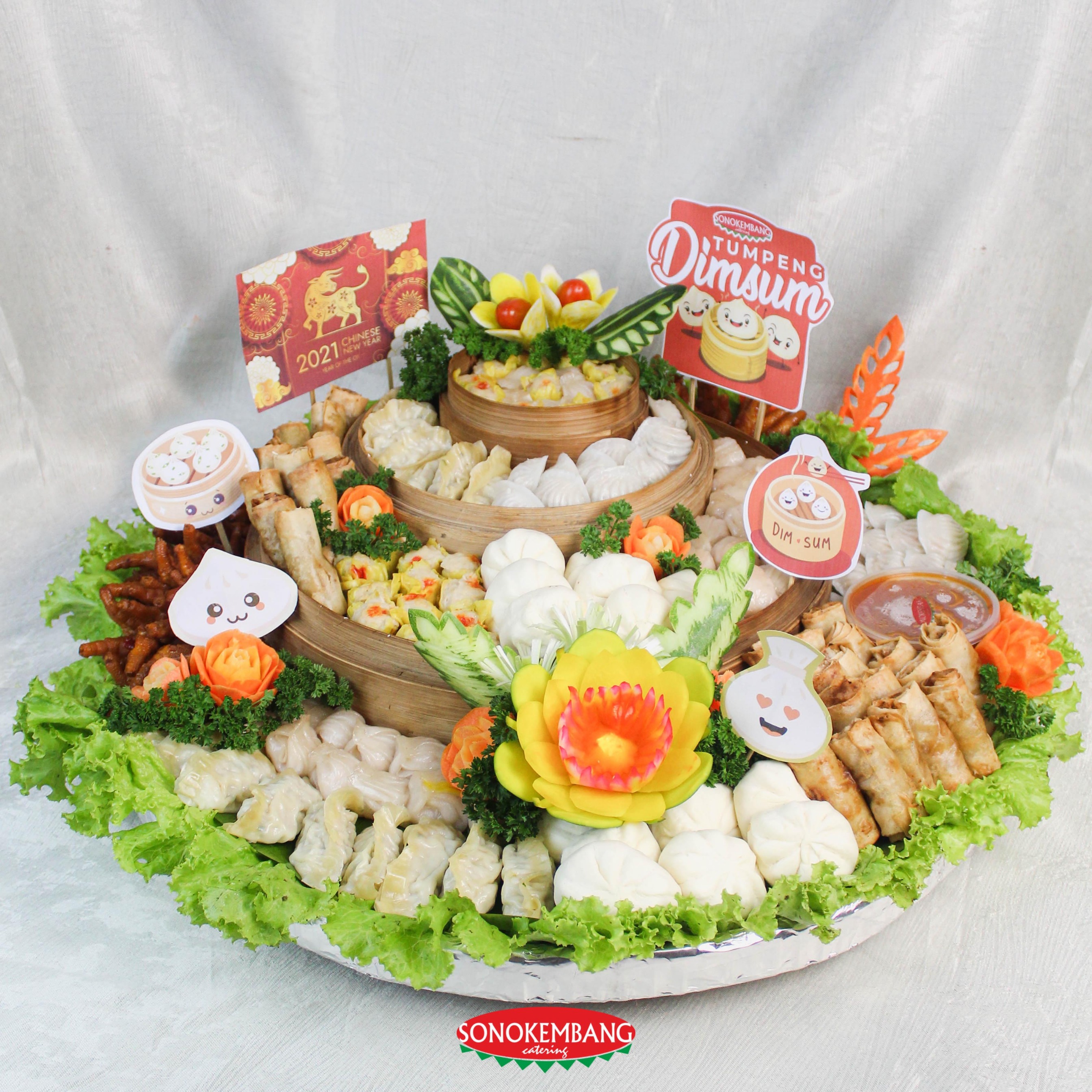 sonokembang catering semarang yogyakarta - Dim Sum Party 20 Pax