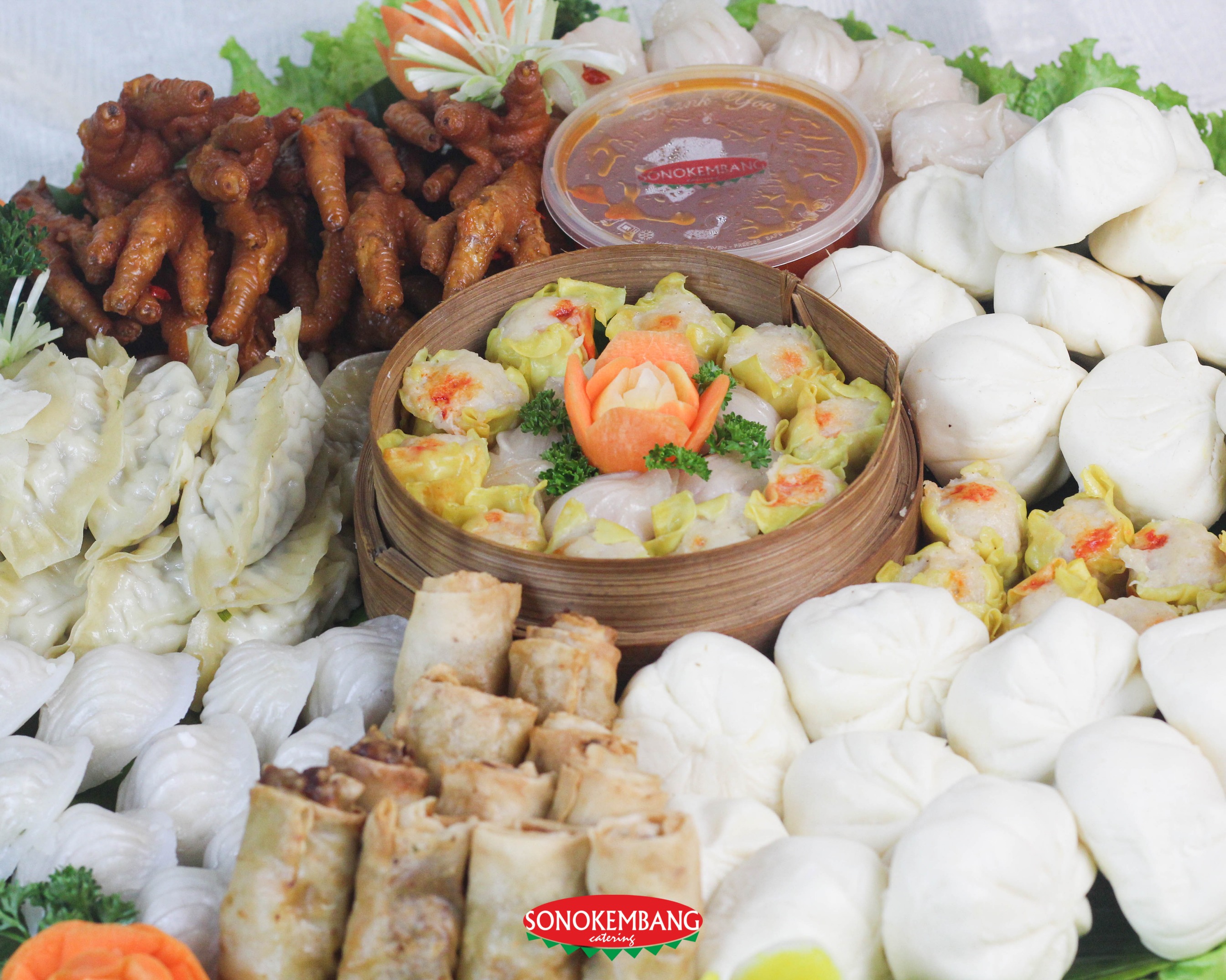 sonokembang catering semarang yogyakarta - Dim Sum Party 10 Pax