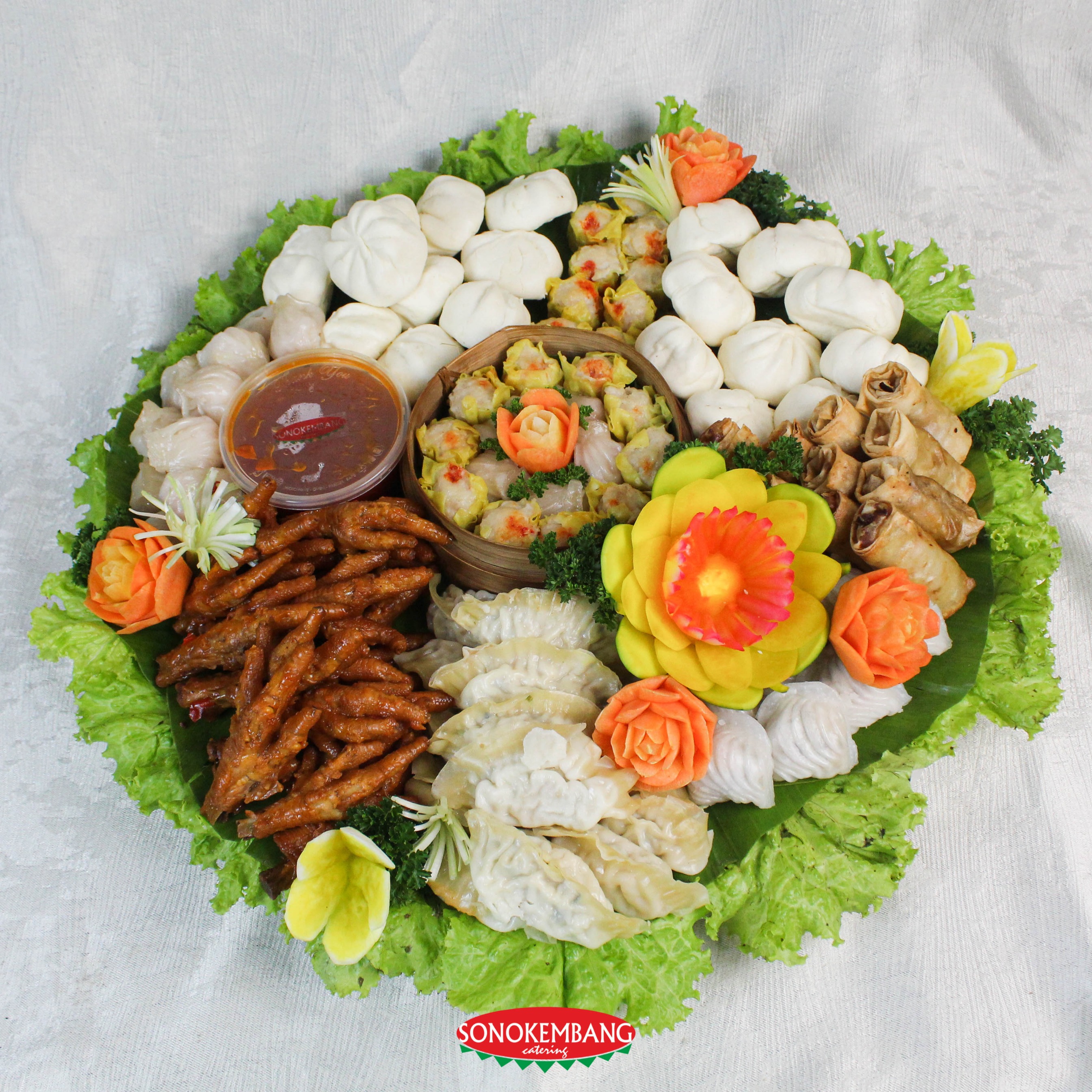 sonokembang catering semarang yogyakarta - Dim Sum Party 10 Pax