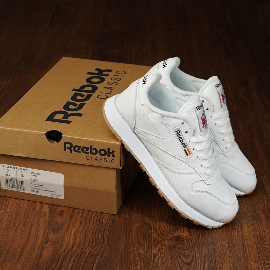SPORT WAREHOUSE - REEBOK CLASSIC LEATHER WHITE GUM