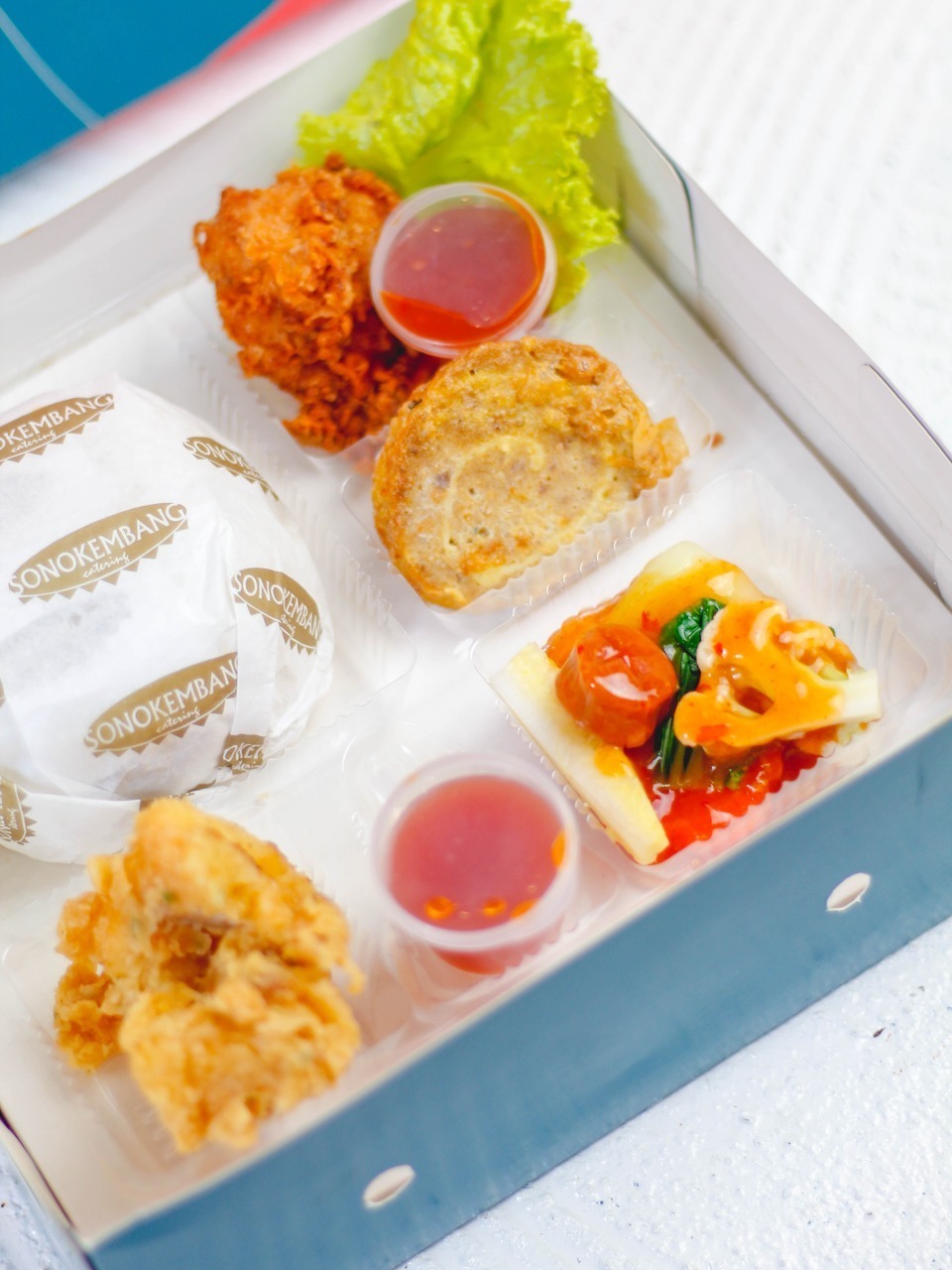 sonokembang catering semarang yogyakarta - Nasi Box Reguler Intan 1