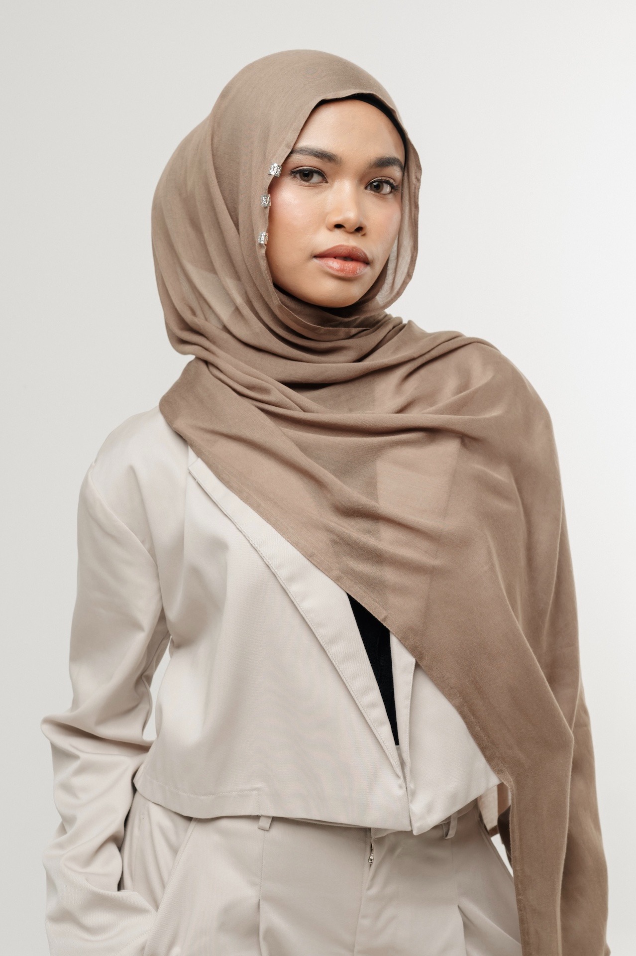 LEU - Discover our premium viscose and delicate rayon hijab - Nema Deep ...
