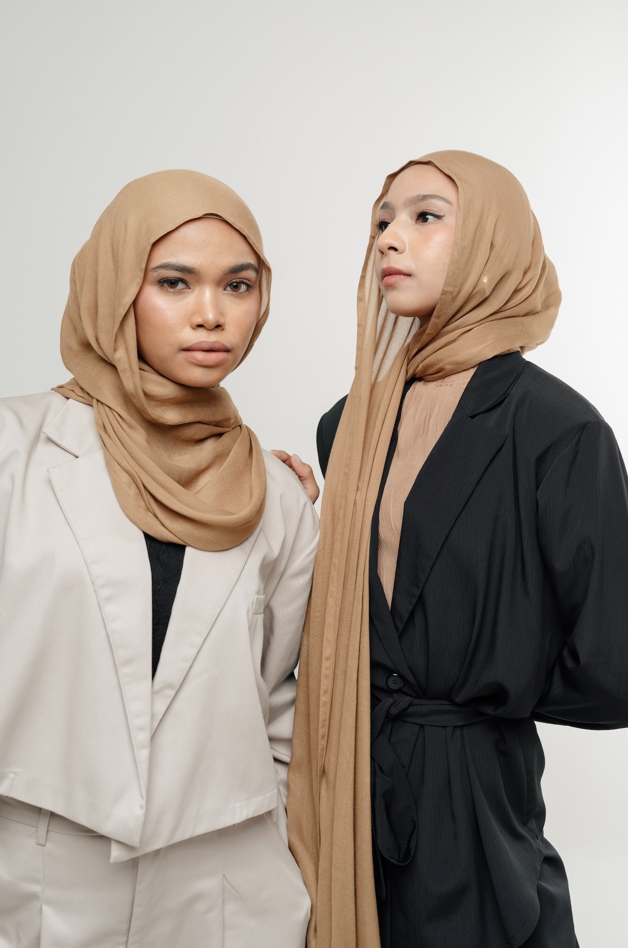LEU - Discover our premium viscose and delicate rayon hijab - Nema Tan ...