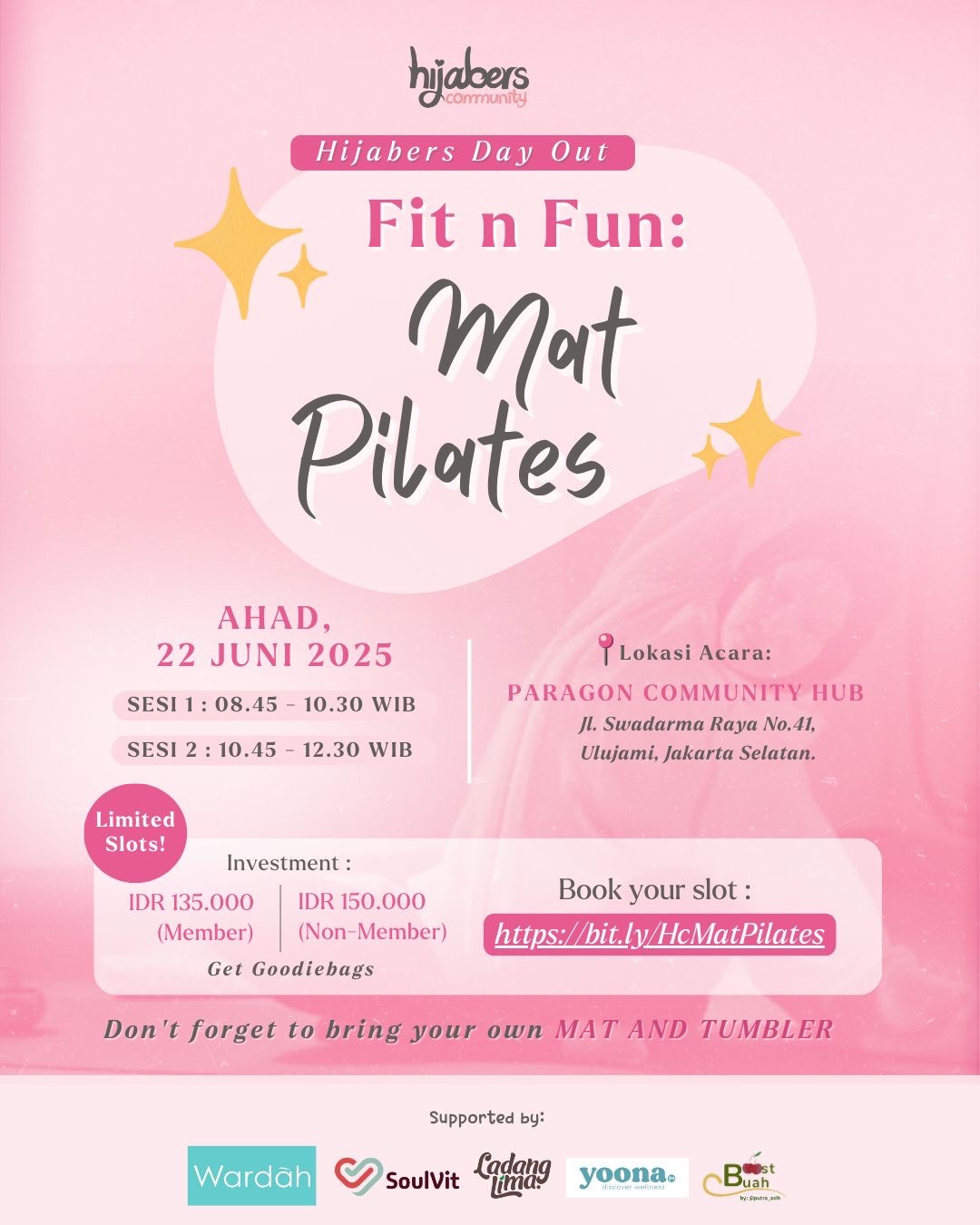 HijabersCommunity - HDO Fit n Fun : Mat Pilates