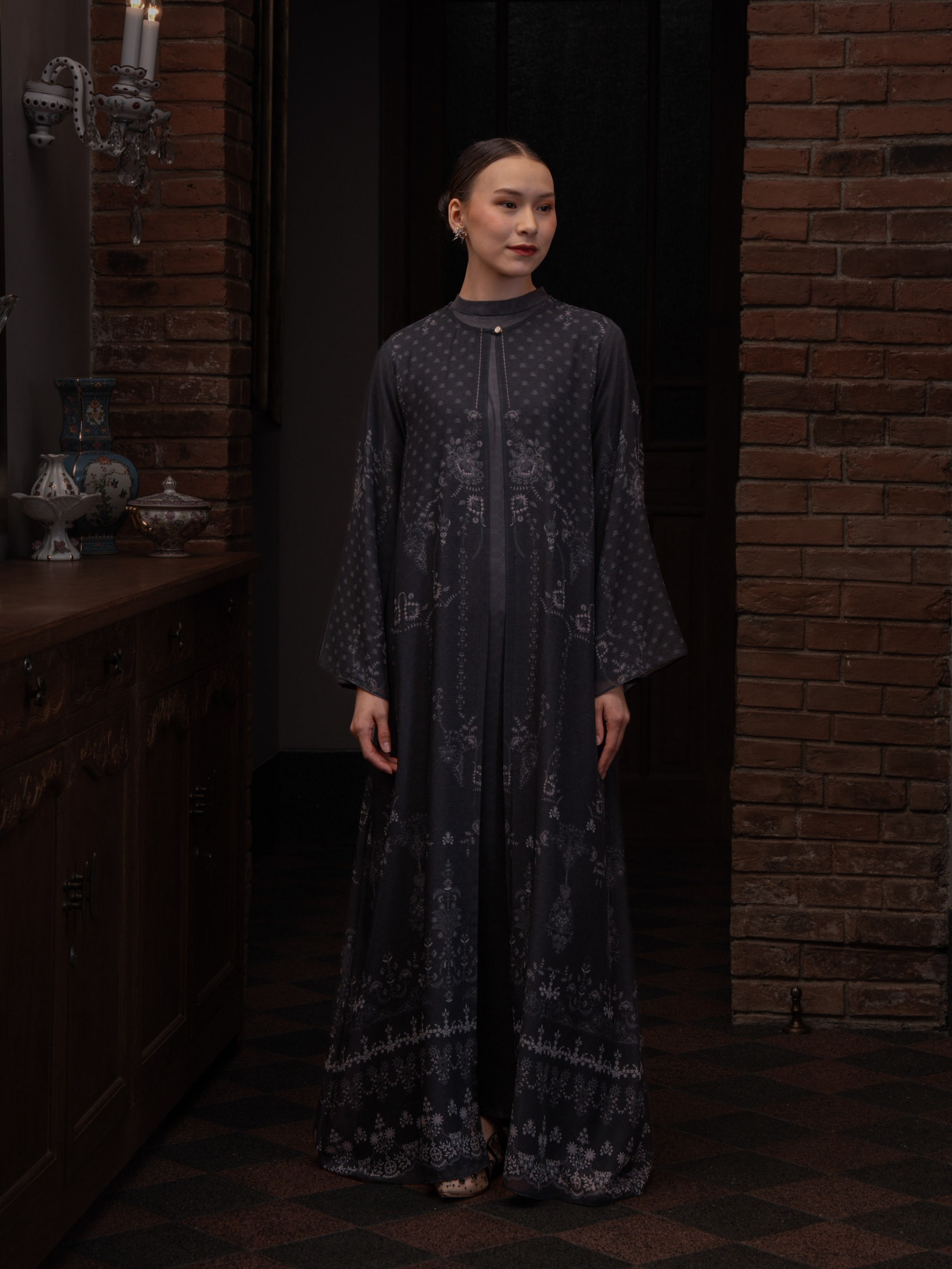Aleza Official Website - Thalita Dress Charcoal