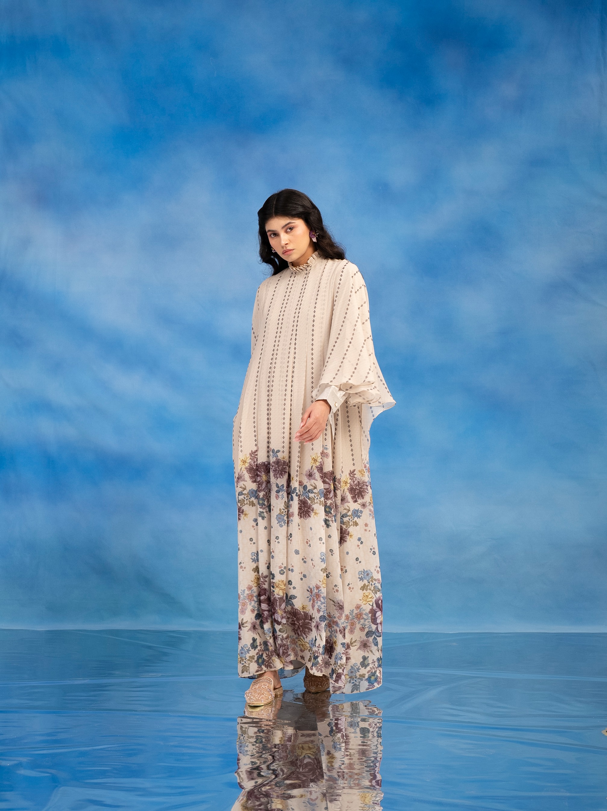 Aleza Official Website - Ilona Dress Set Creme