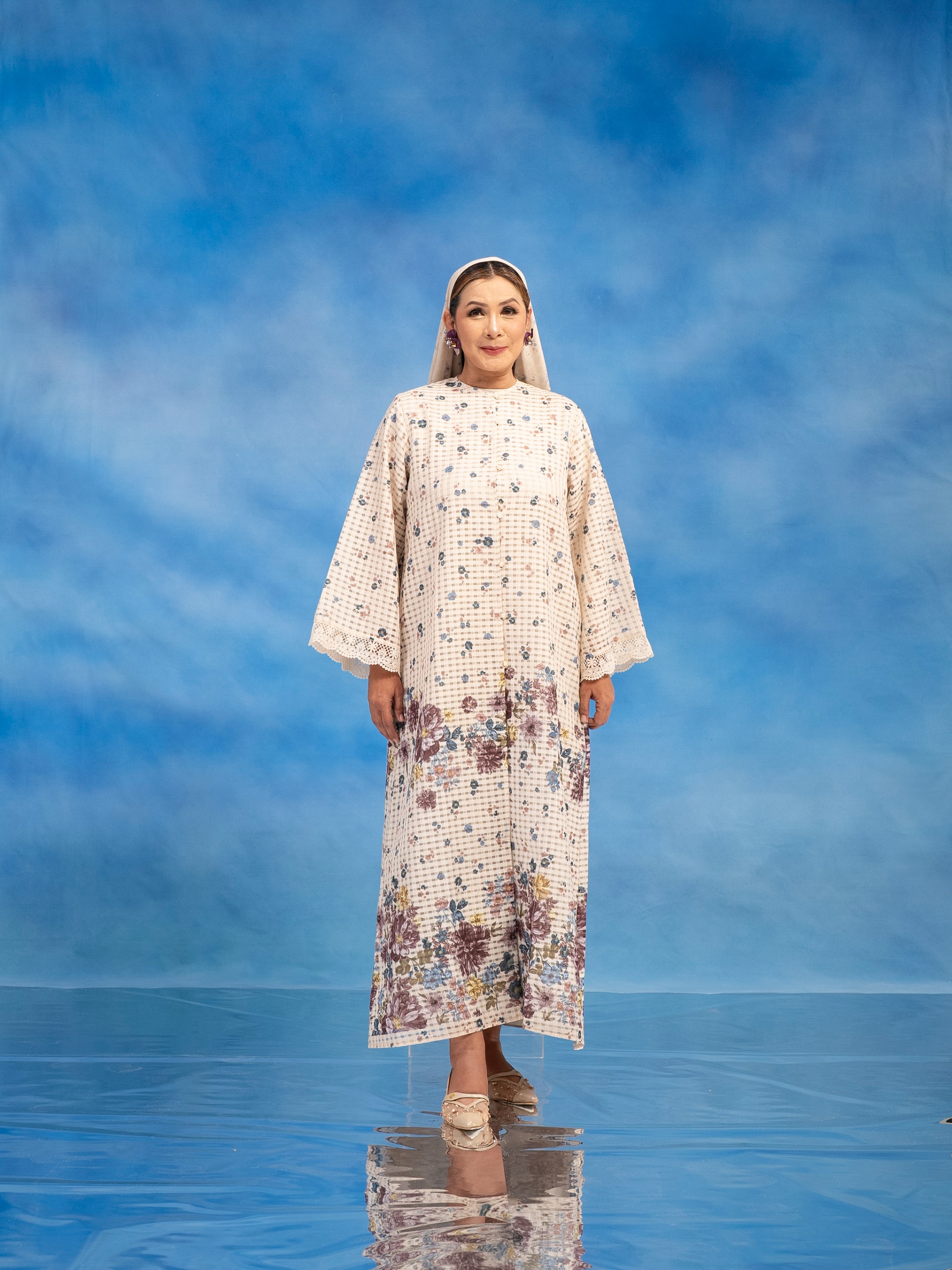 Aleza Official Website - Isaura Dress set Creme