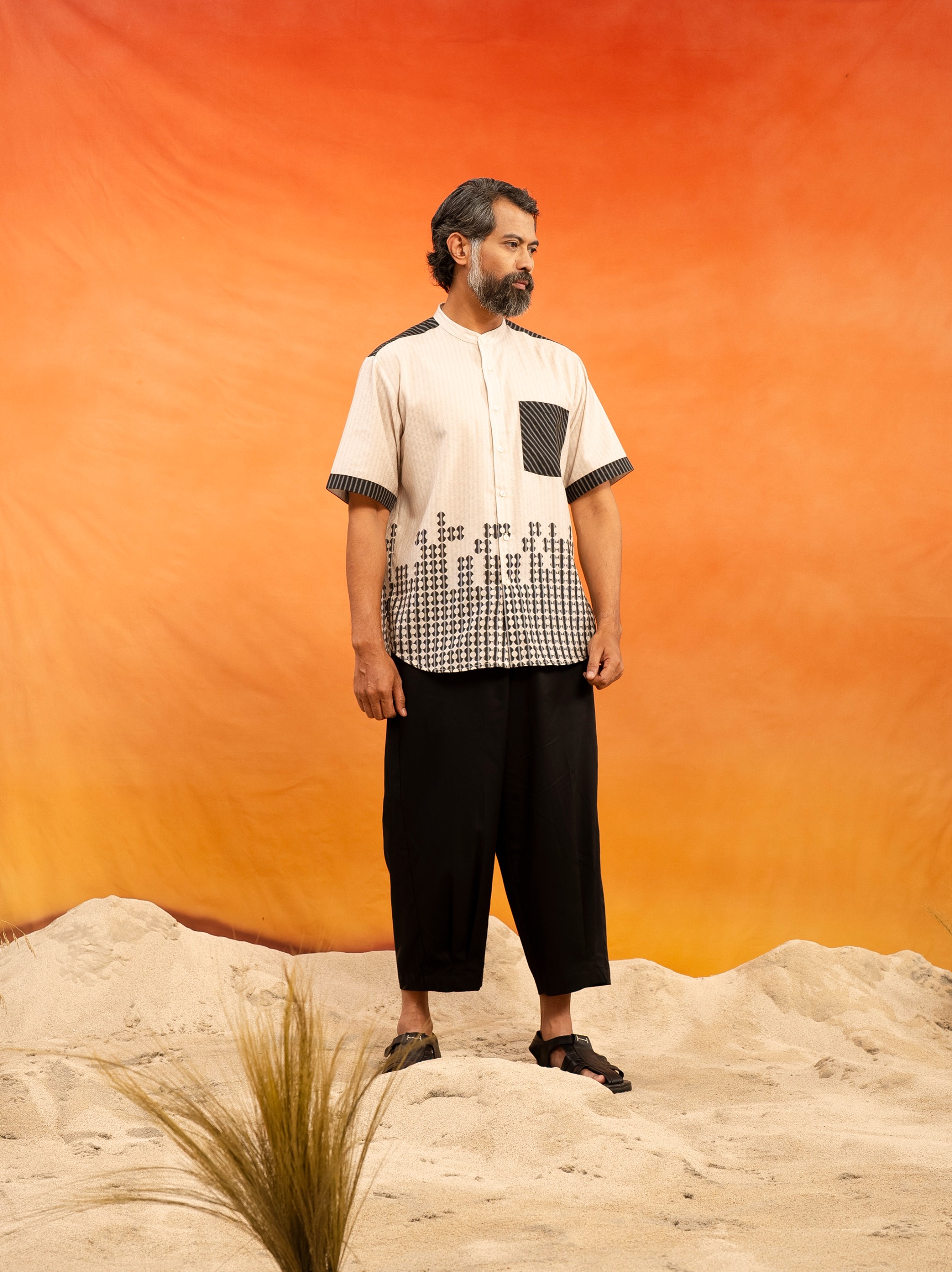 Aleza Official Website - Raka Shirt Beige