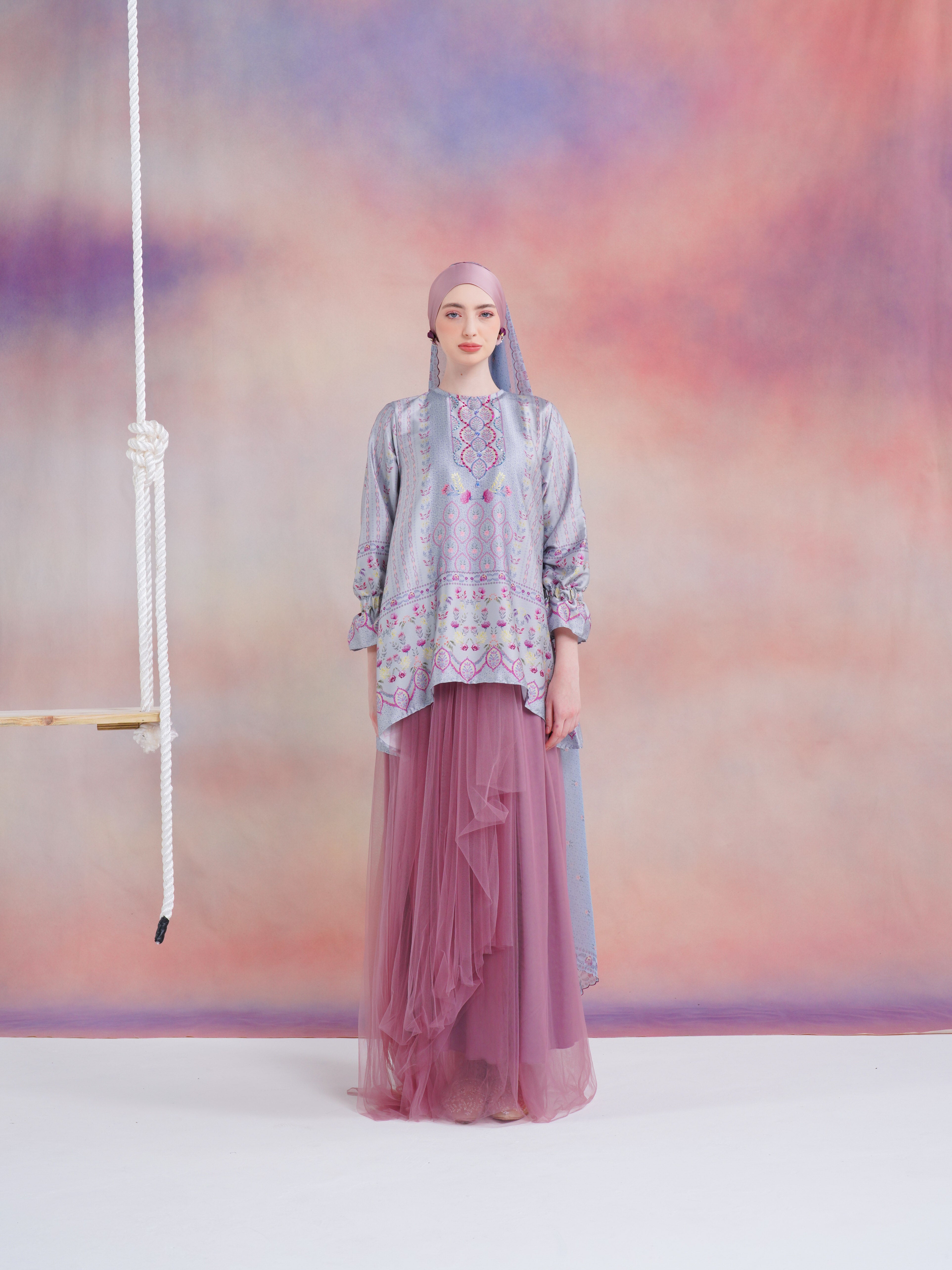Aleza Official Website - Keyna Top Blue