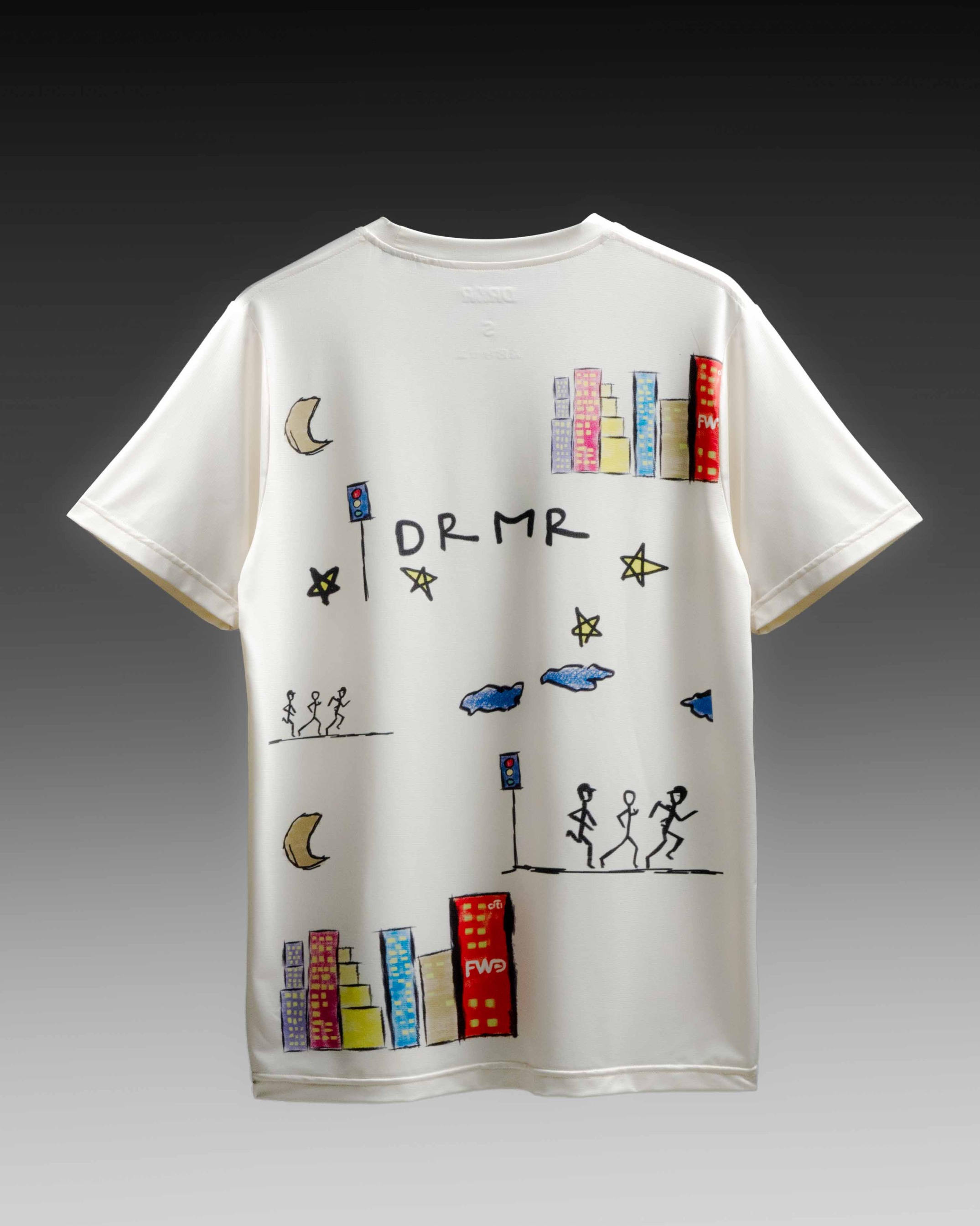 DRMRRunning - The Second Sound Short Sleeve - Antique White