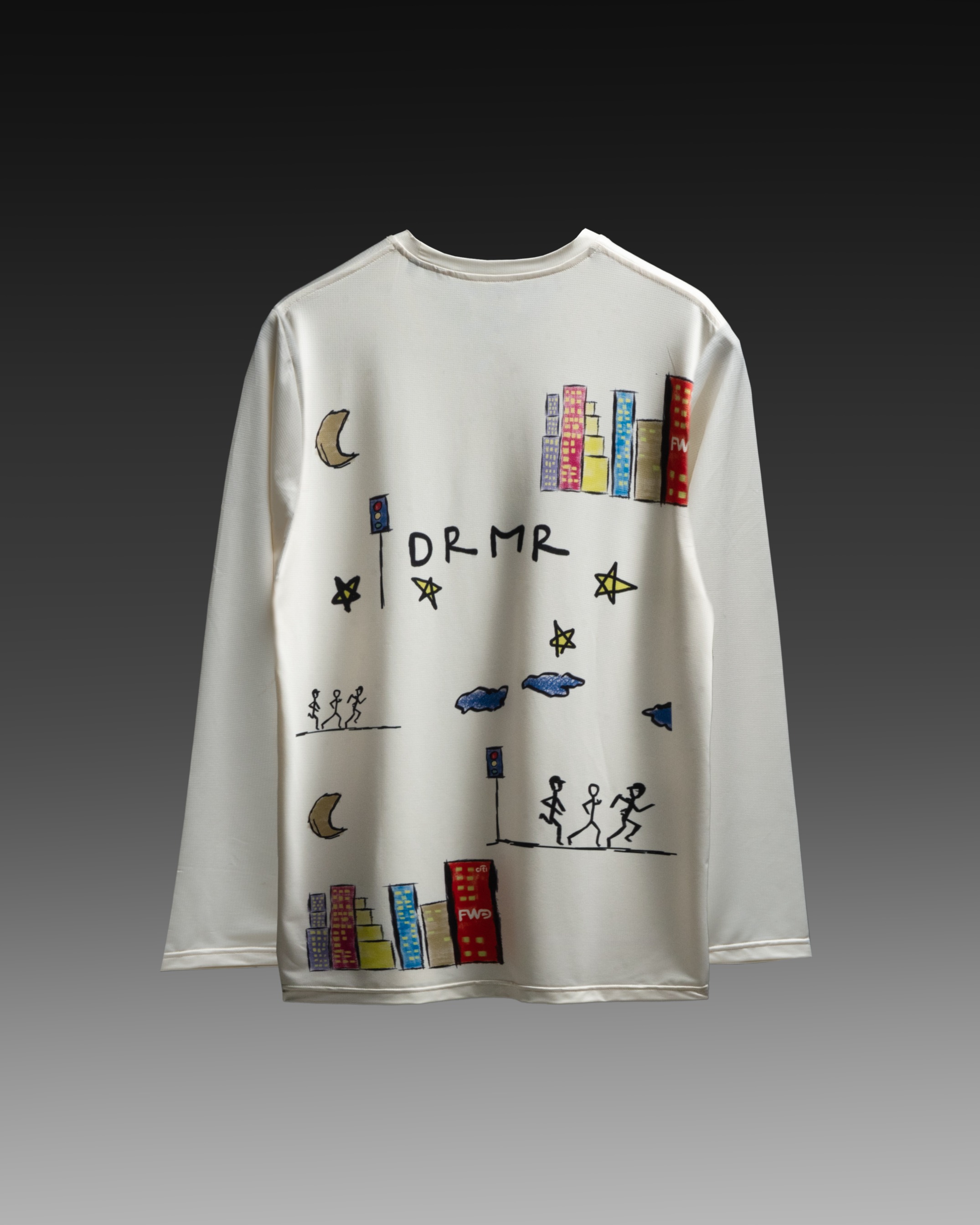 DRMRRunning - The Second Sound Long Sleeve - Antique White