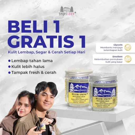 Seger Snow | Skincare yang #CantiknyaLegend Sejak 1954