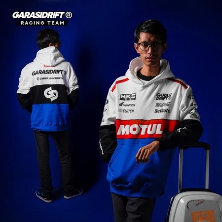 Garasi Drift - Garasi Drift Hoodie GDRT 2025 Type 2 White