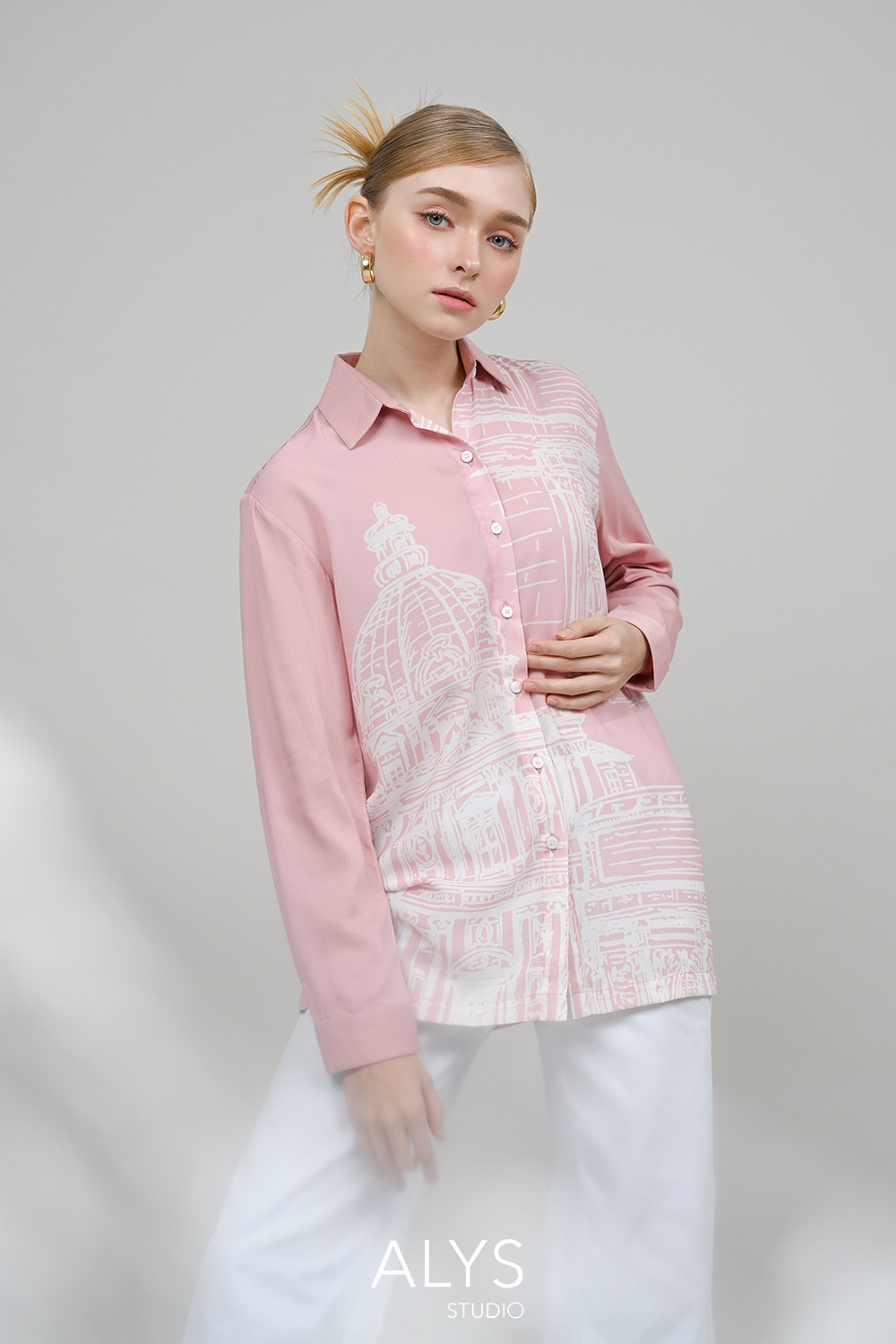 Alys Studio - Alys Studio - Building Pink Shirt
