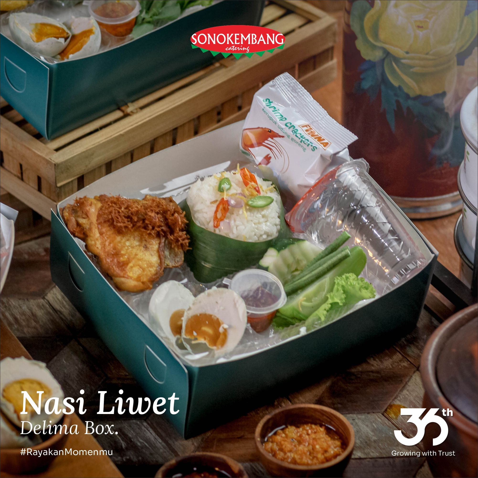 sonokembang catering semarang yogyakarta - Nasi Liwet Delima Box