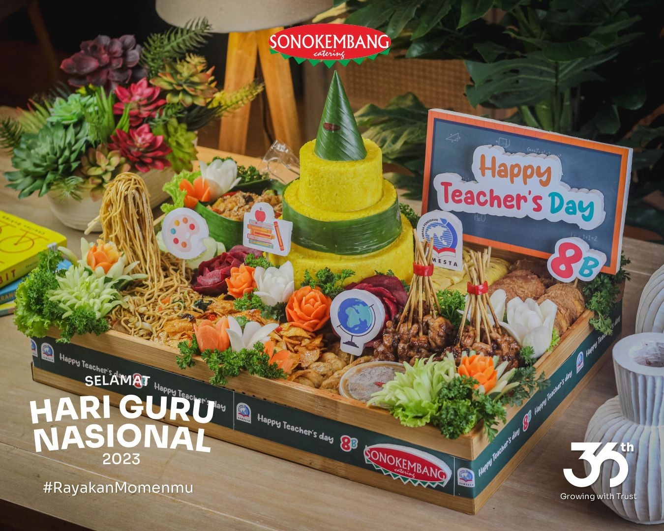 sonokembang catering semarang yogyakarta - Tampah Semeru Nasi Kuning Spesial