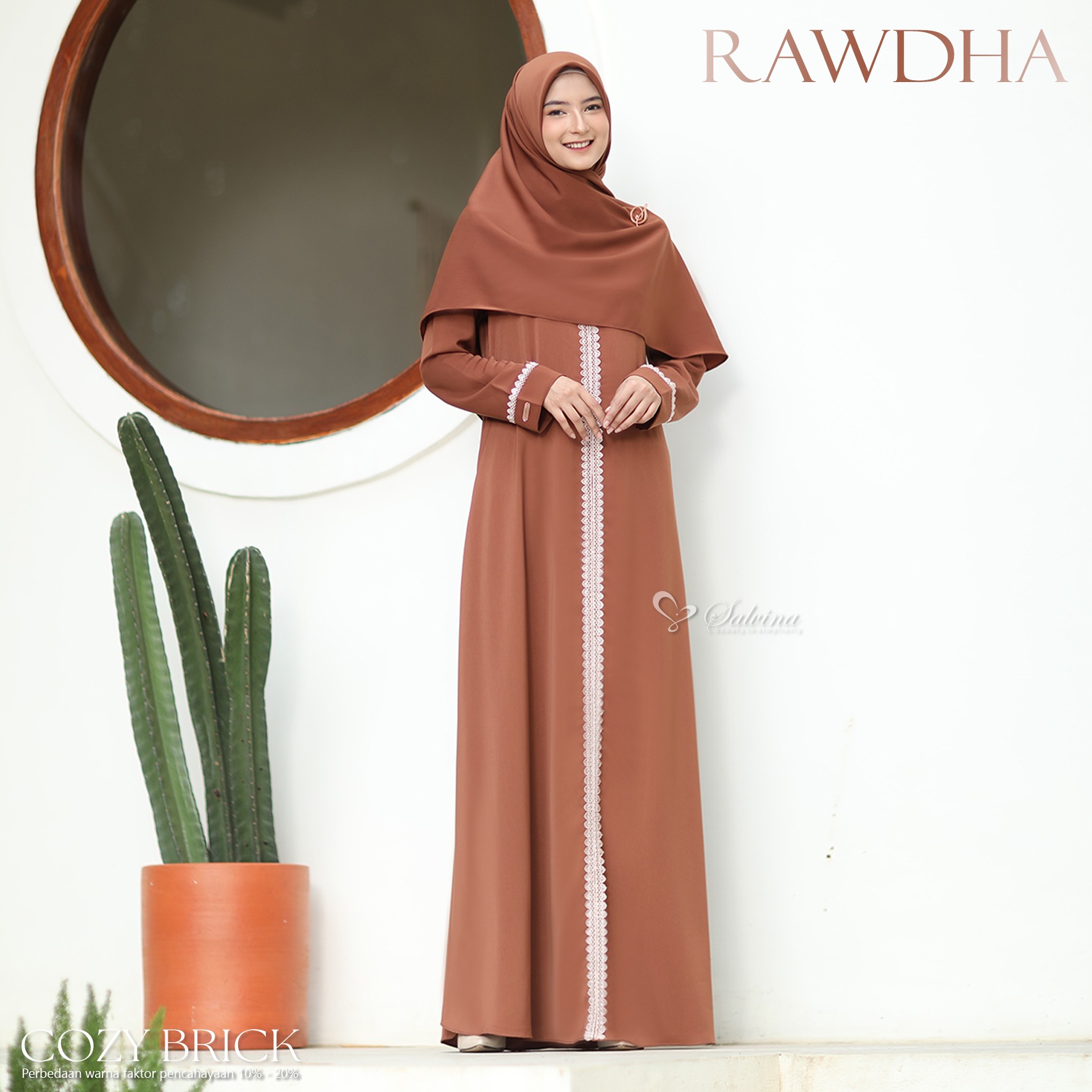 Salvina Hijab - [ Ready Stock ] Rawdha Abaya Series