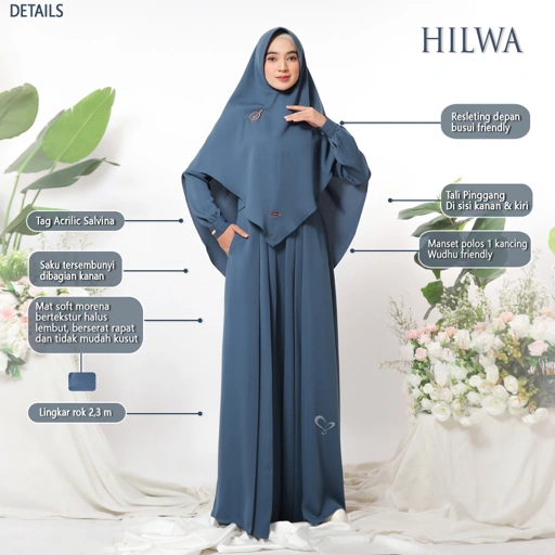 Salvina Hijab - [ Ready Stock ] Hilwa Series