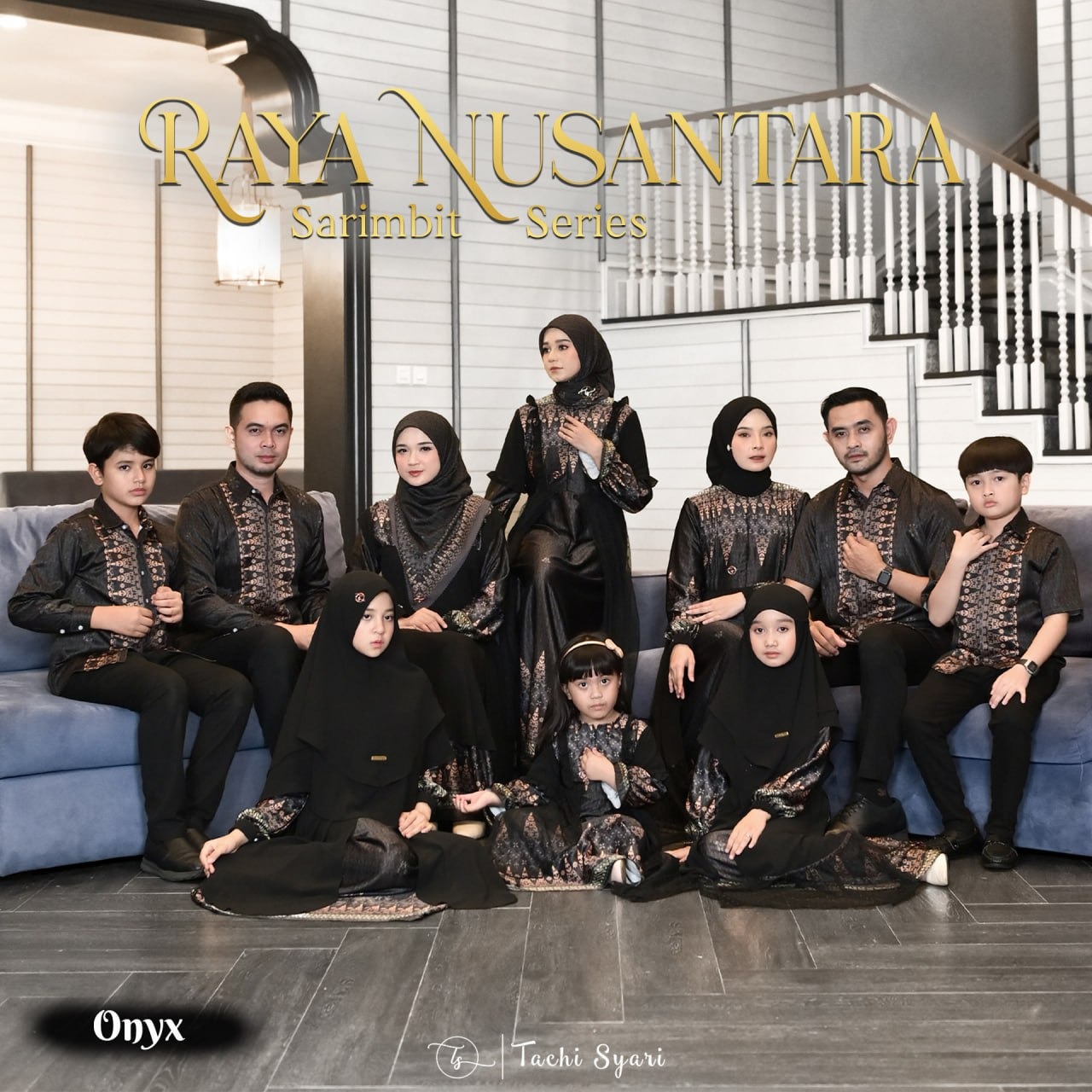 Tachi Syari - Onyx - Raya Nusantara Sarimbit Series By Tachi Syari