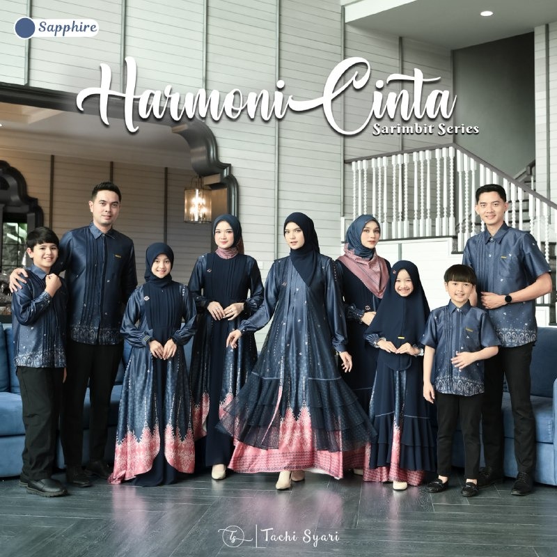 Tachi Syari - Harmoni Cinta Sarimbit Series - Sapphire By Tachi Syari