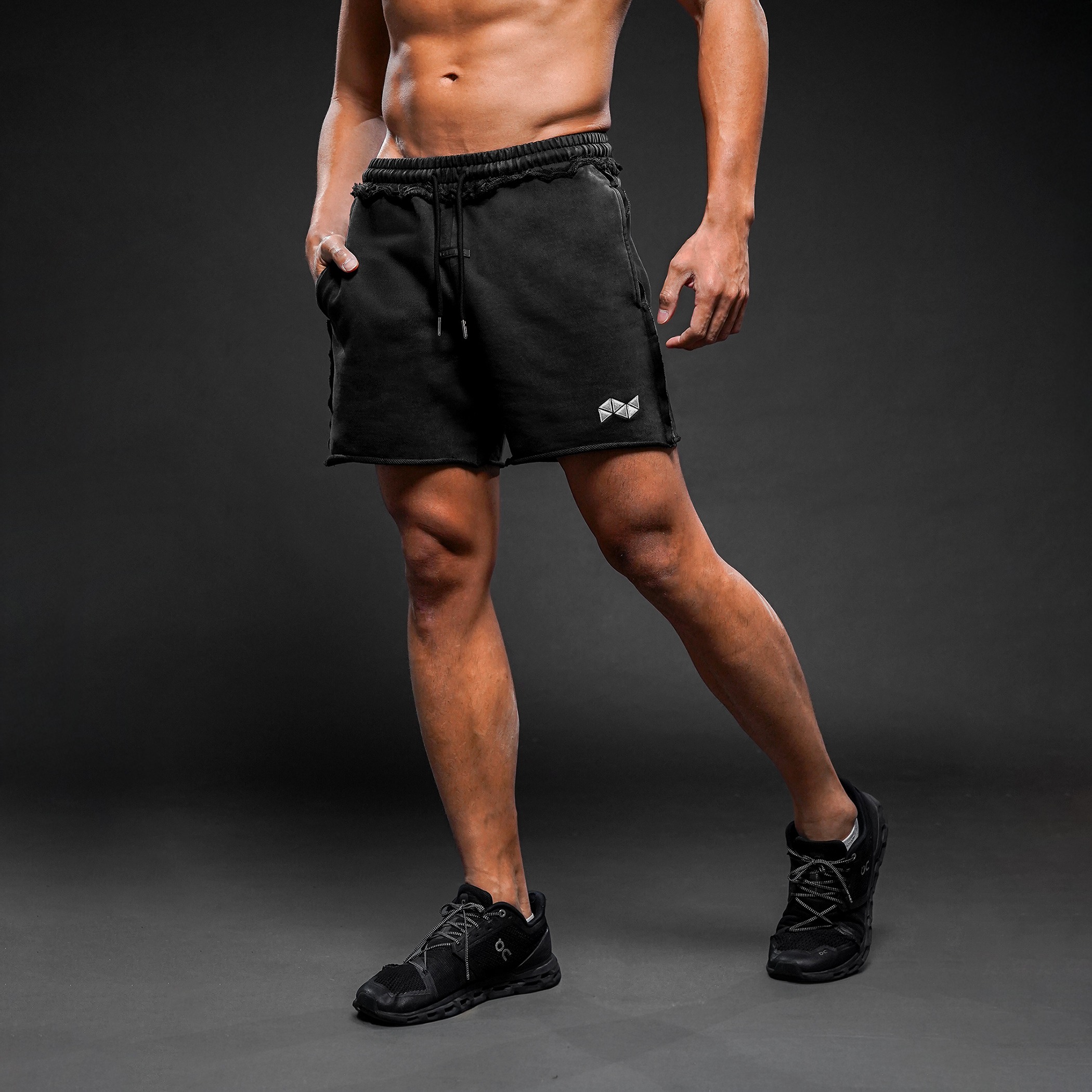Neveres Sportswear - NEVERES Urban Raw Edge Shorts