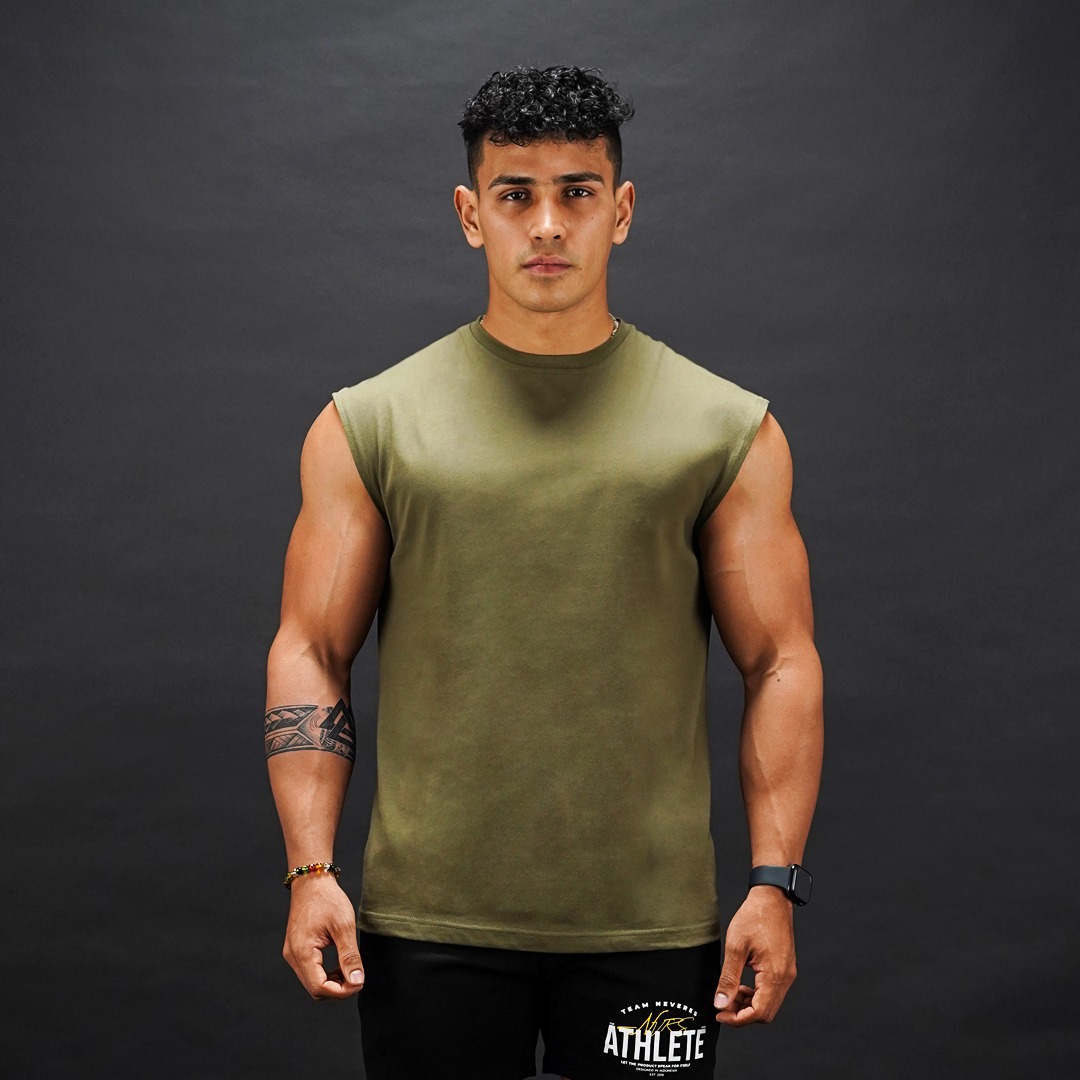 Neveres Sportswear - NEVERES Muscle Cut Sleeveless T-Shirt