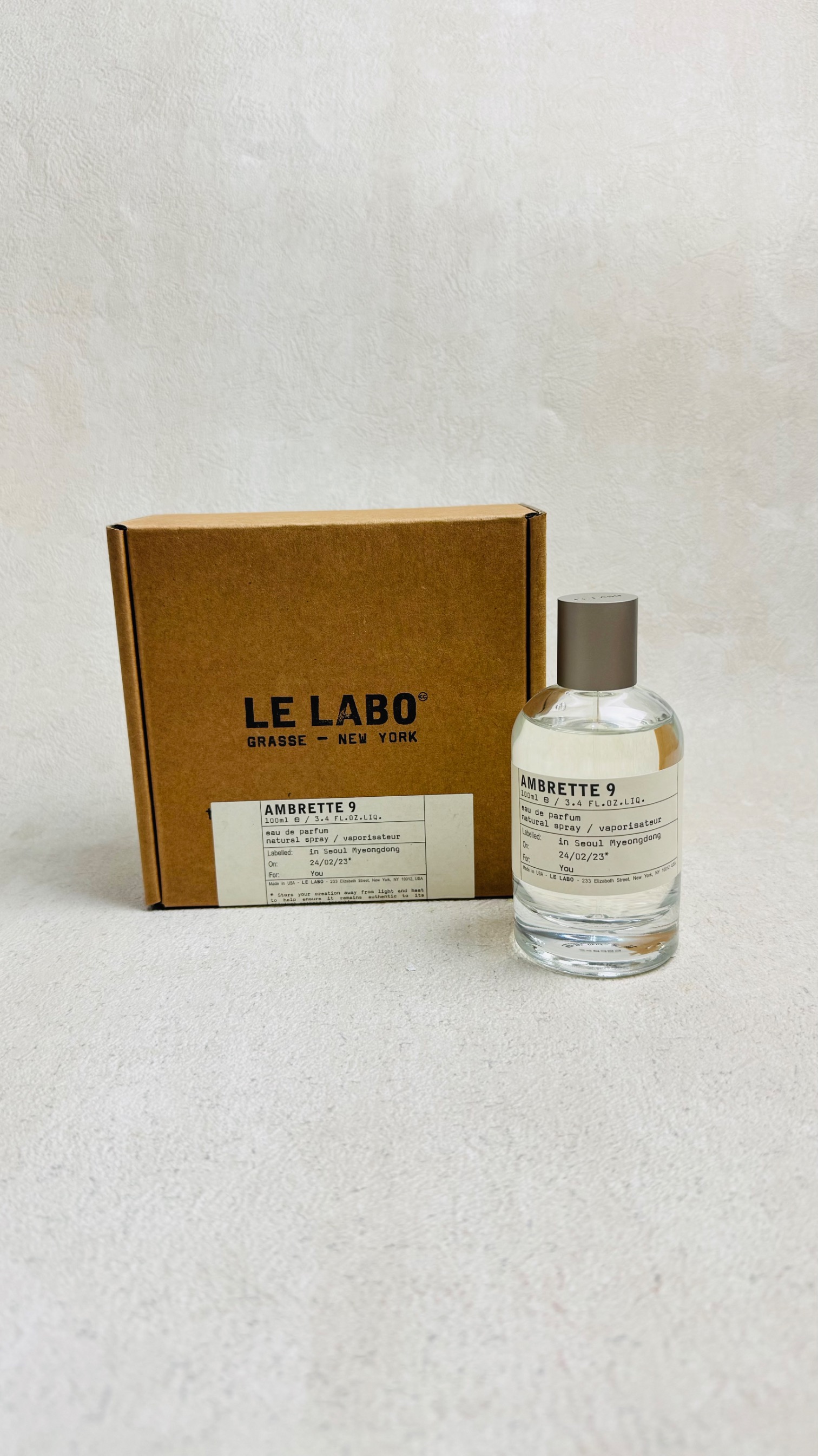 Butiqque Parfum - Le Labo Ambrette 9 Unisex (Defect)
