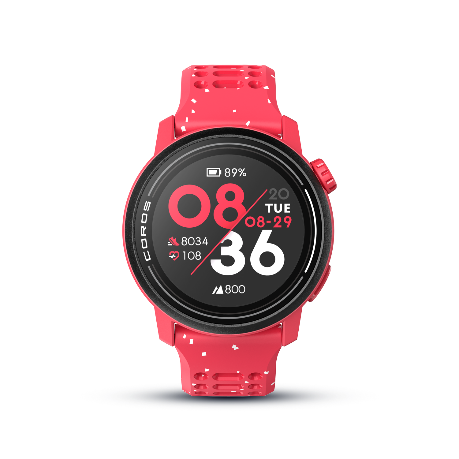COROS INDONESIA - COROS PACE 3 GPS WATCH - RED BLACK