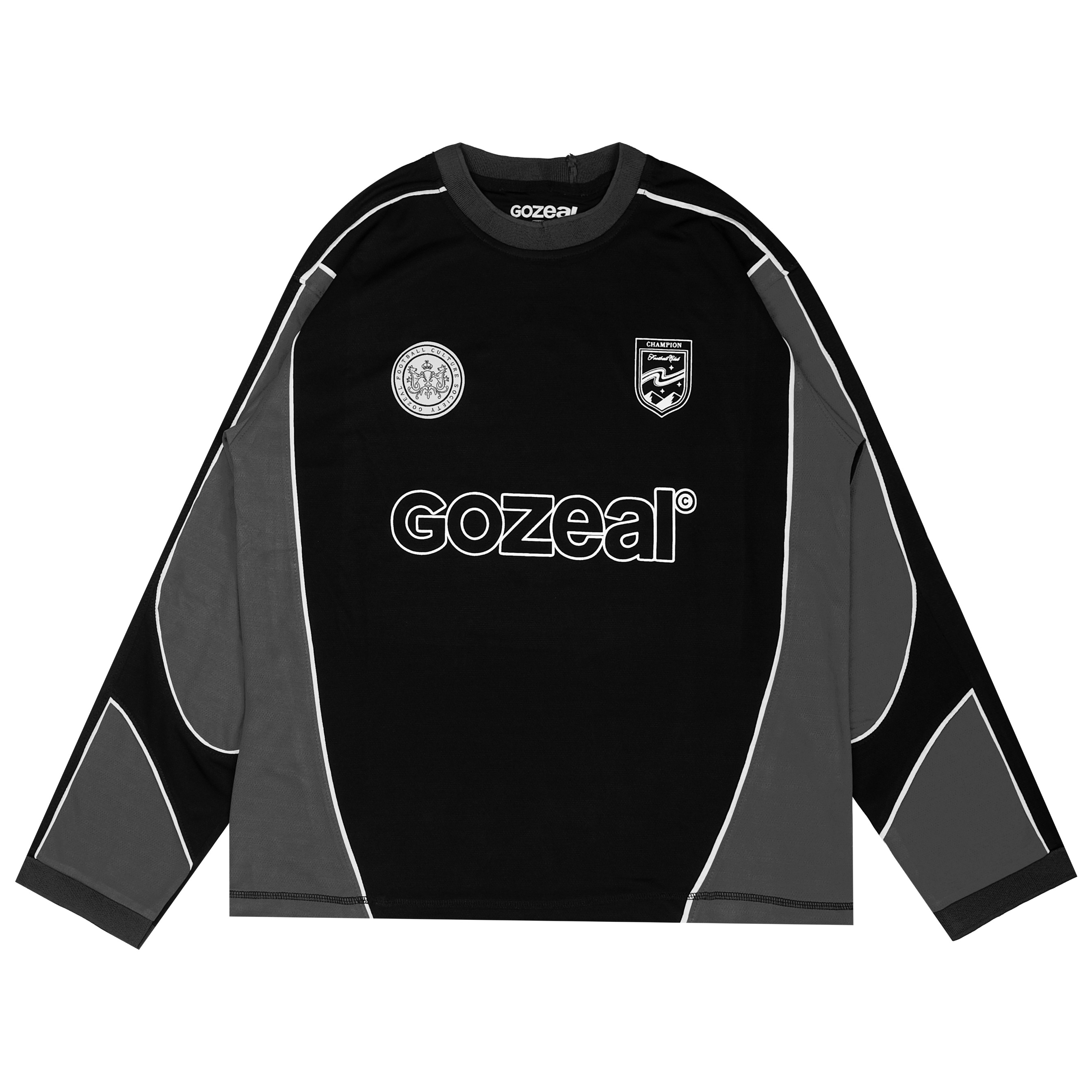 GOZEAL - Gozeal | Longsleeve Jersey | Shield Black