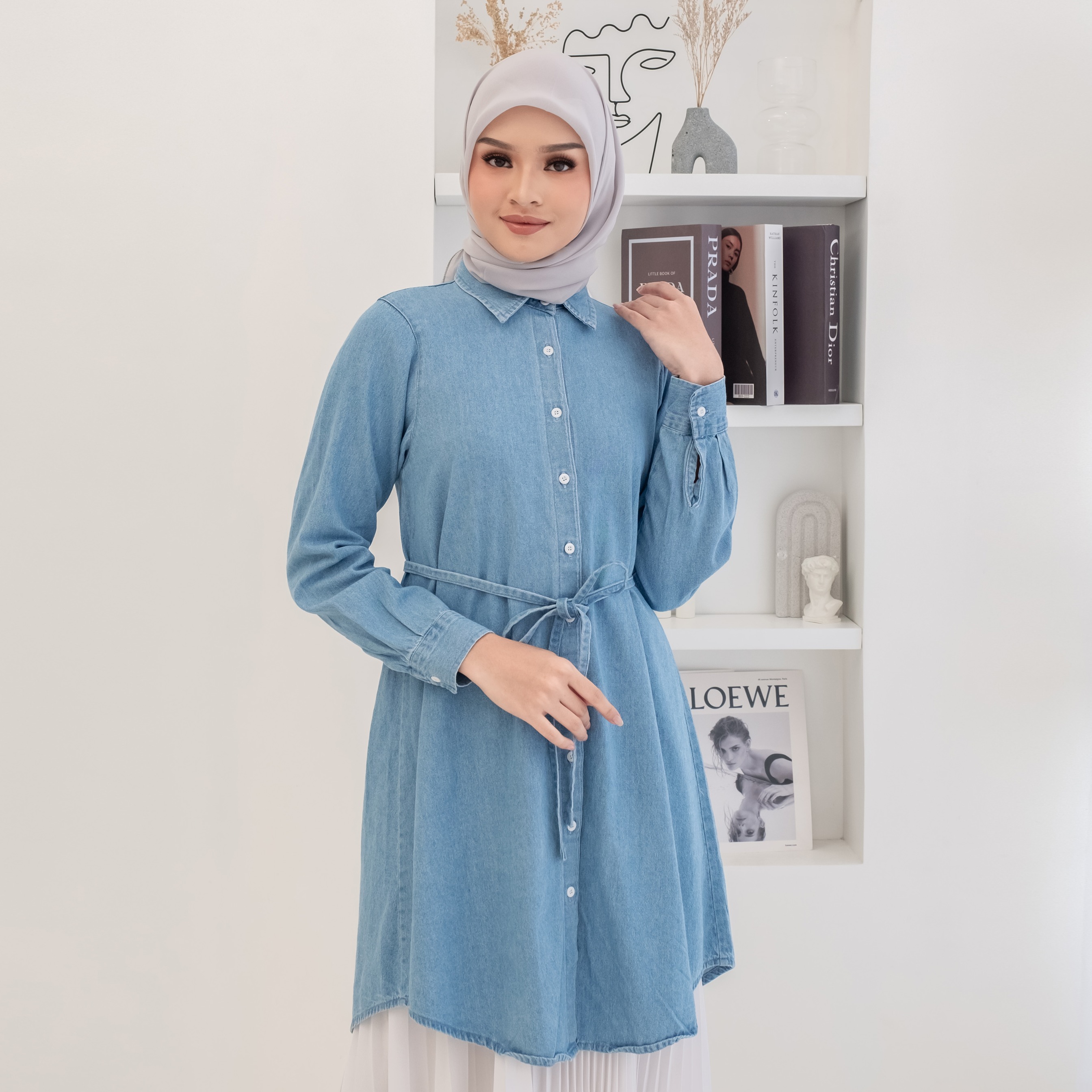 Giyomi - Livy Tunic Light Blue