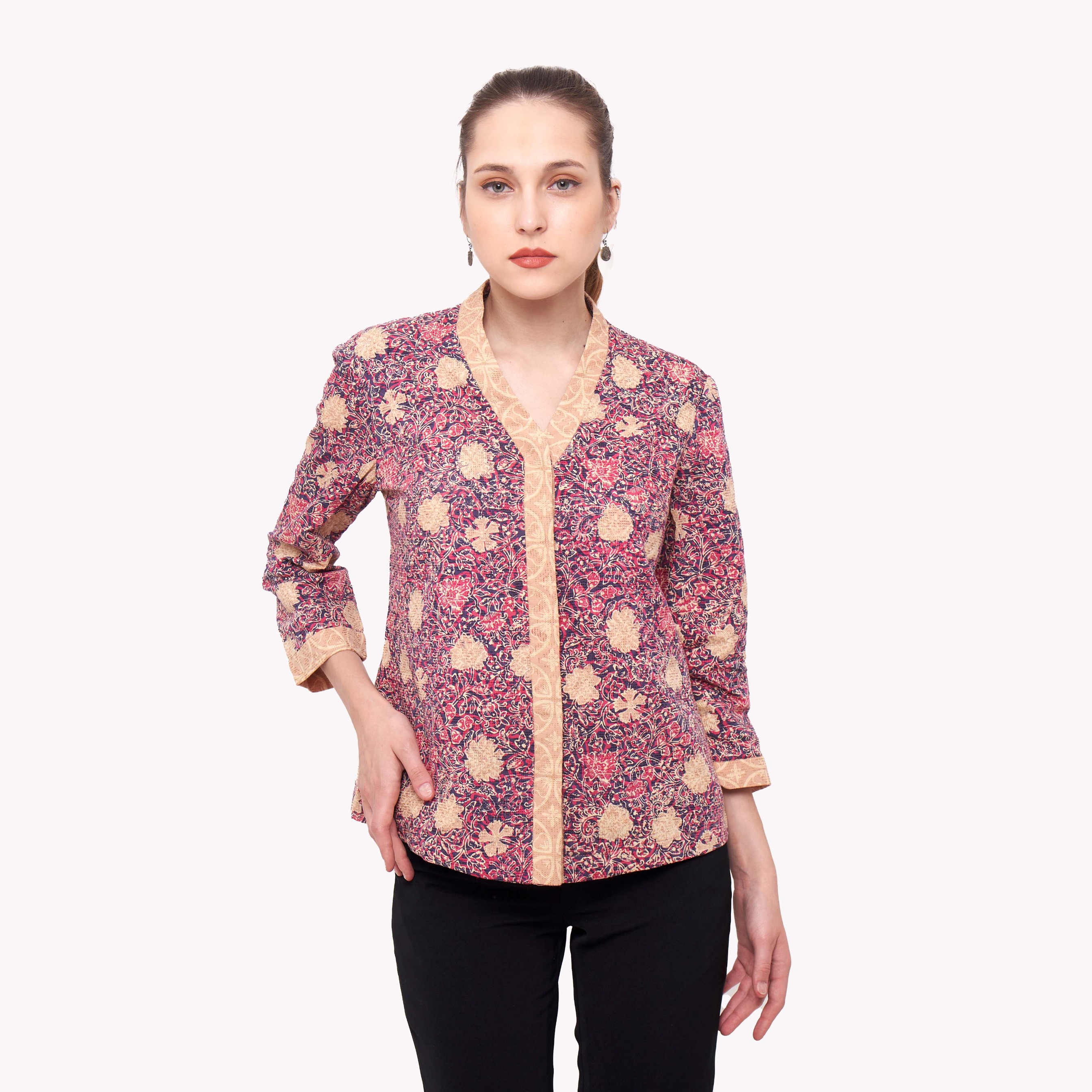 www.Alleiraplaza.com - ALLEIRA BATIK SHORT SLEEVE SHIRT COTTON CREAM ...