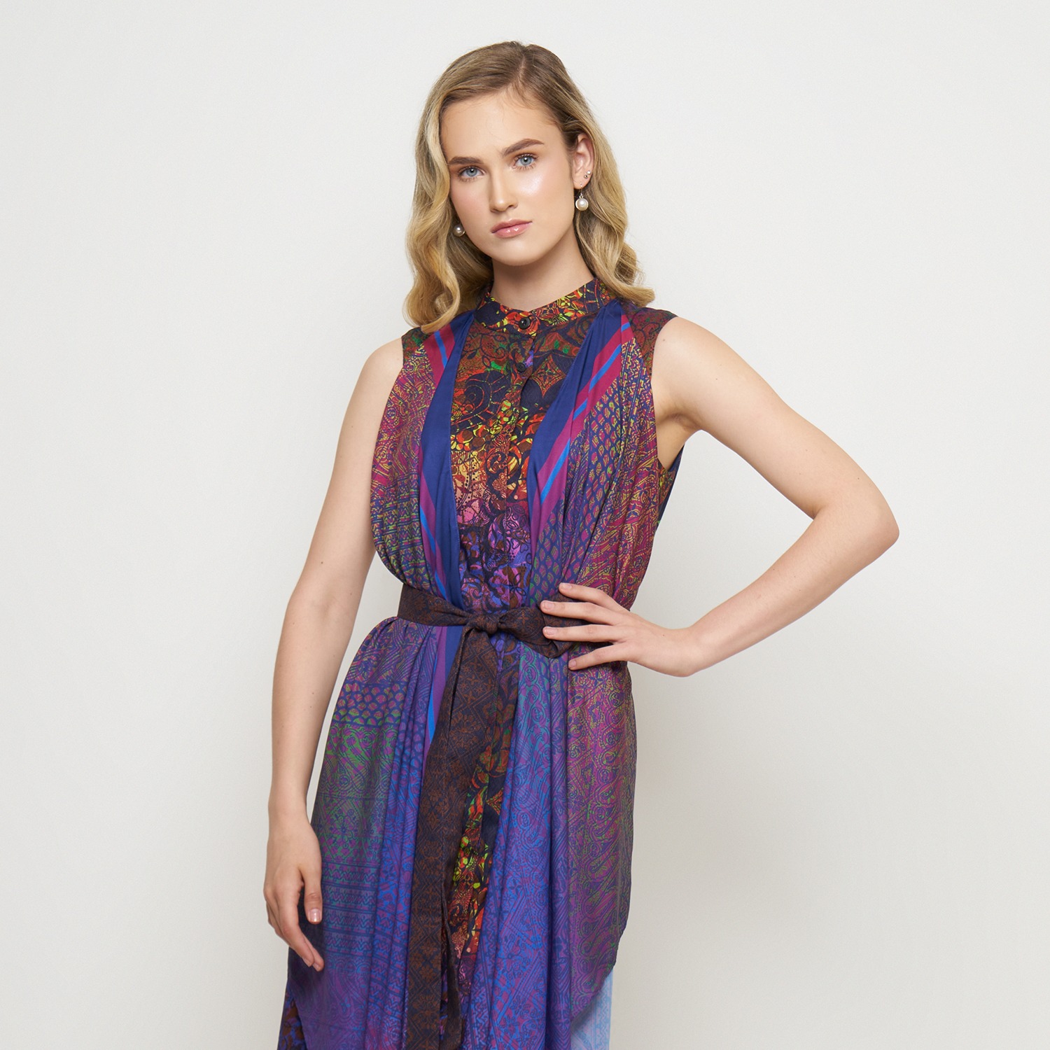 www.Alleiraplaza.com - ALLEIRA BATIK GRETA DRESS DOBBY 4487/MH