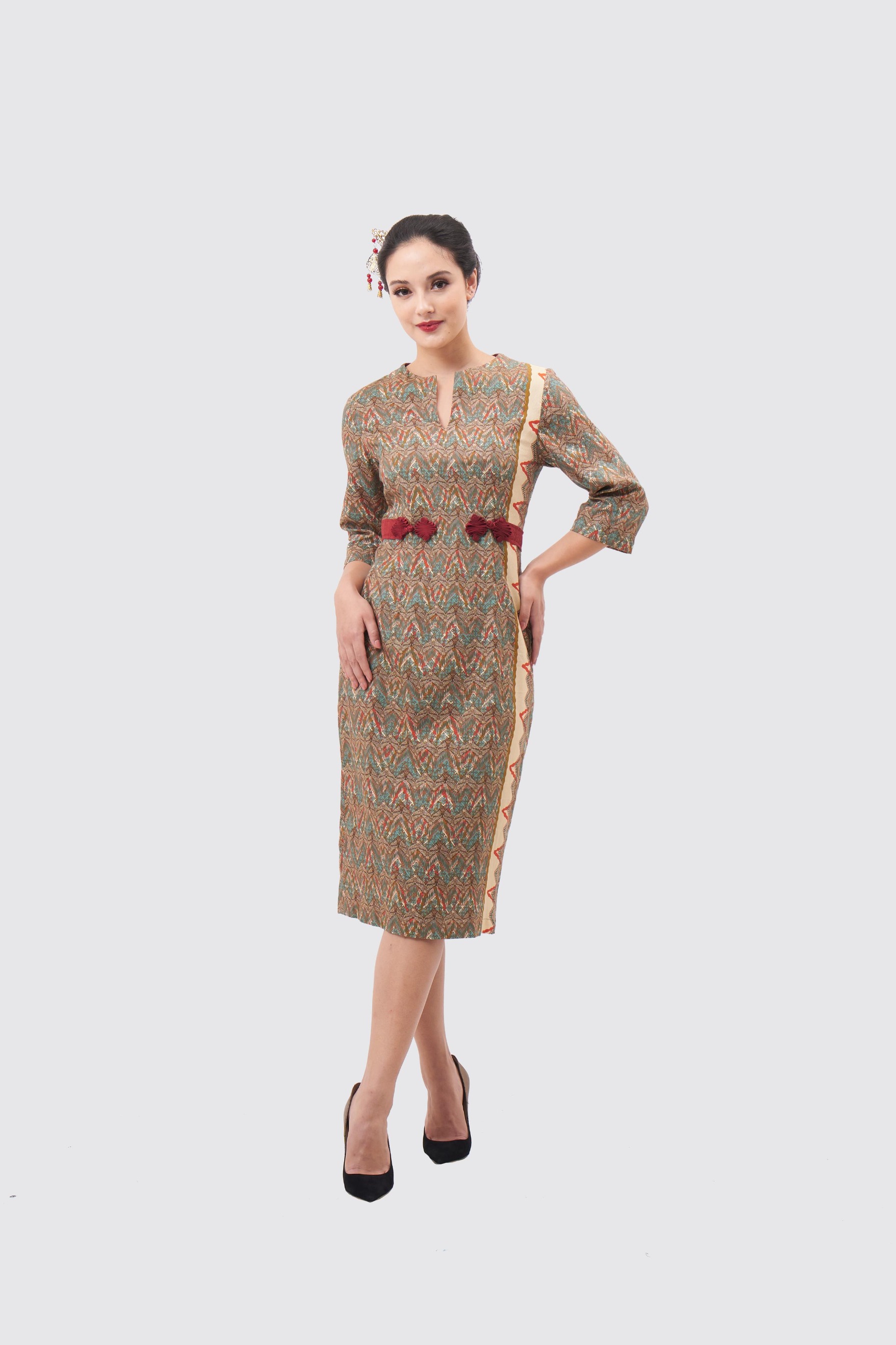 www.Alleiraplaza.com - ALLEIRA BATIK DRESS CREAM