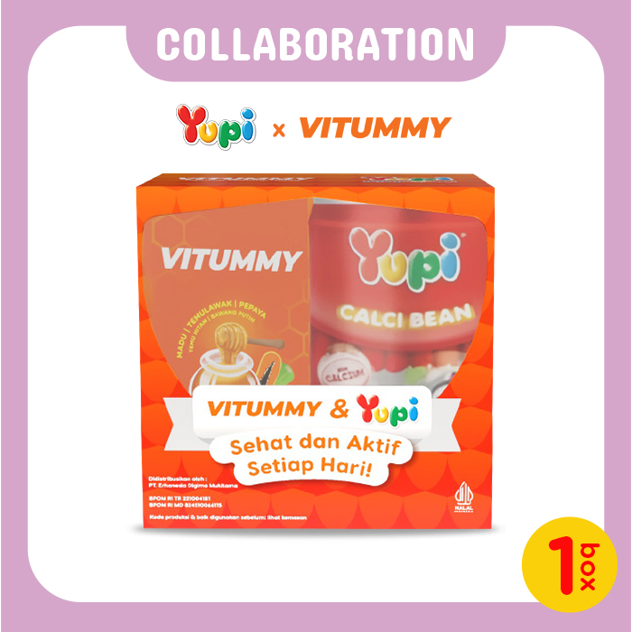 Yupi - Yupi X Vitummy Yupi Package Calci Bean Btl