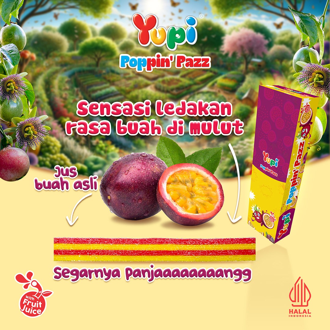 Yupi - Yupi Poppin Pazz Display Box