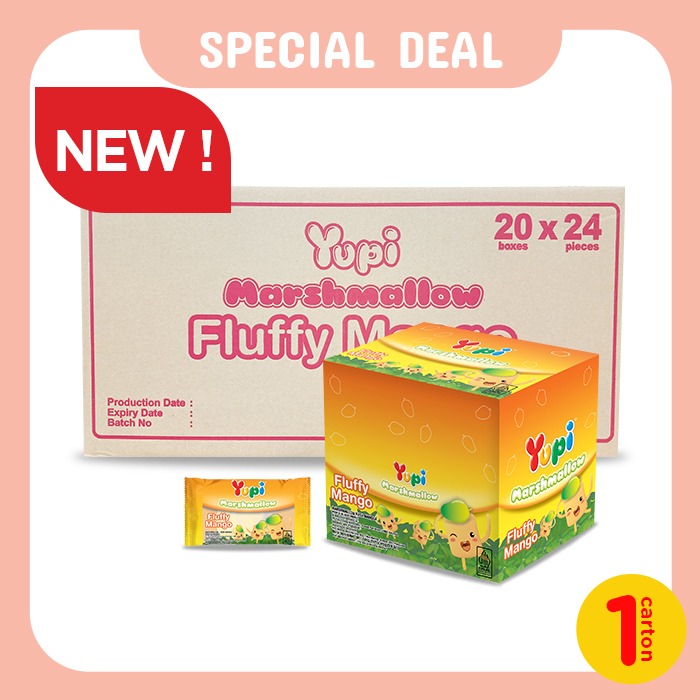 Yupi - Yupi Marshmallow Fluffy Mango Carton