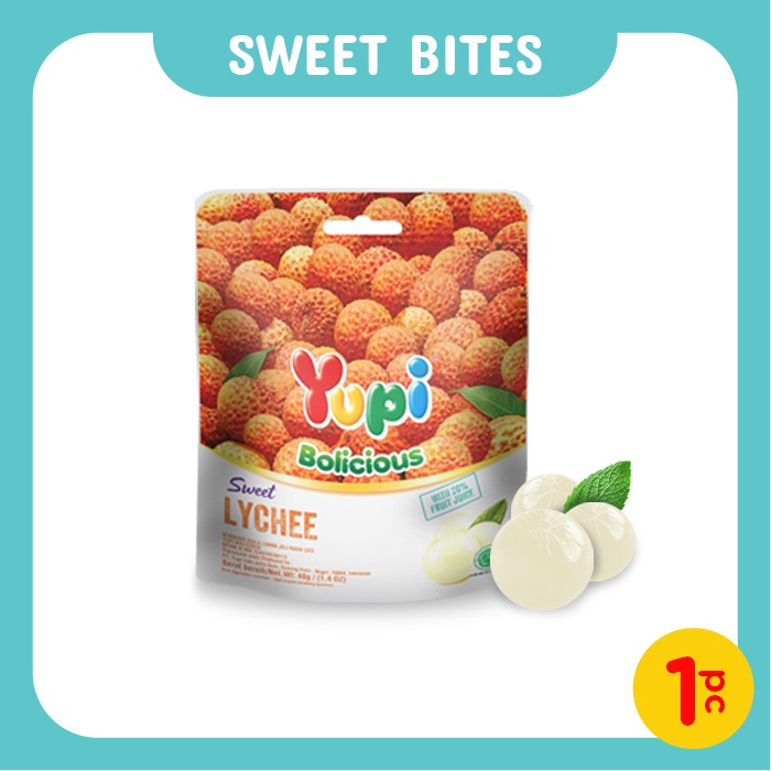 Yupi - Yupi Bolicious Lychee 40 Gr