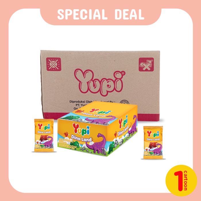 Yupi - Yupi Gummy Dinoland Carton