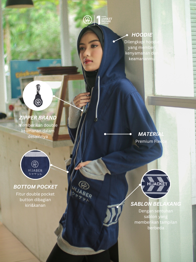Big Sale - Hijacket - Pioneer Jacket For Hijabi
