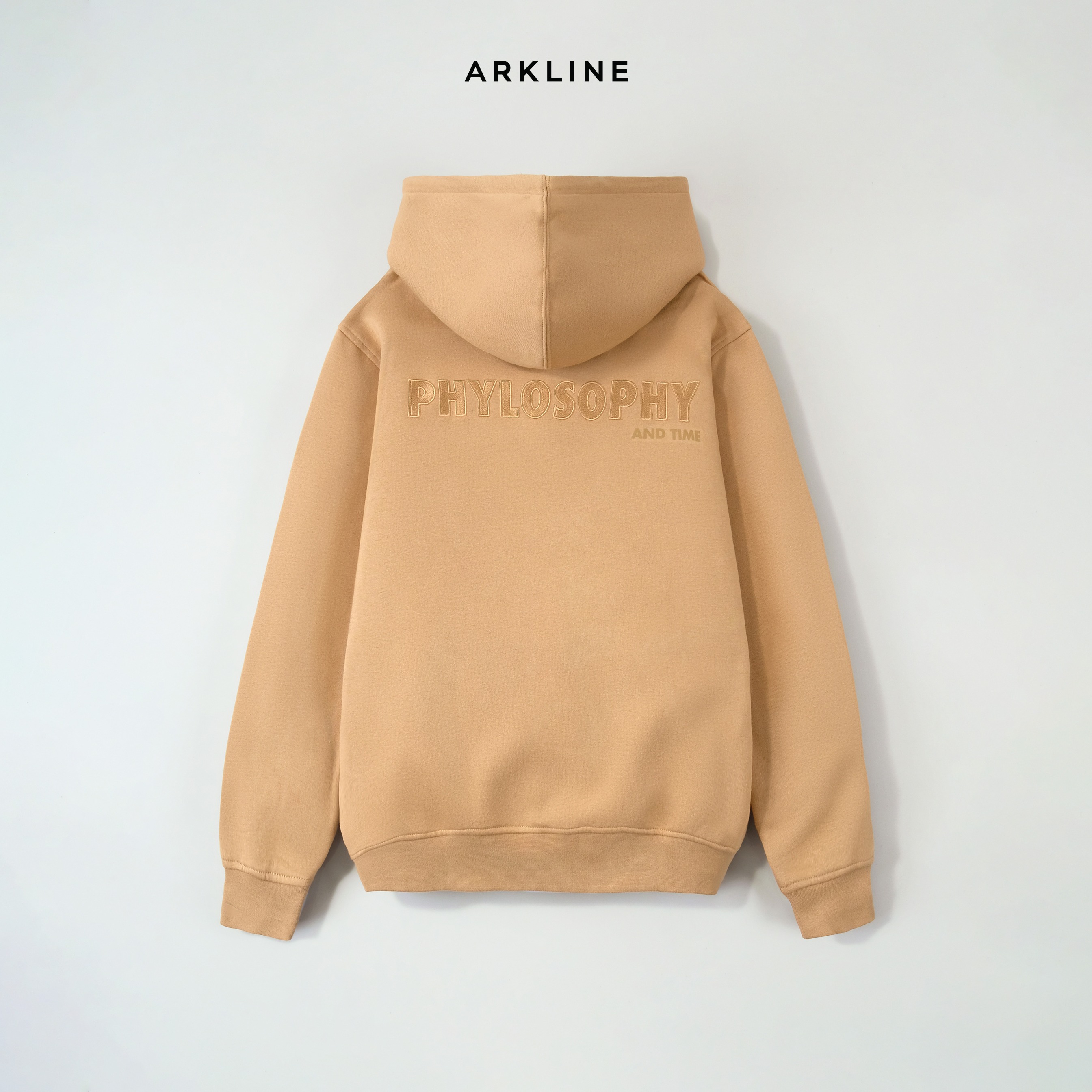 arkline - Arkline Phylosophy Pullover Hoodie Beige