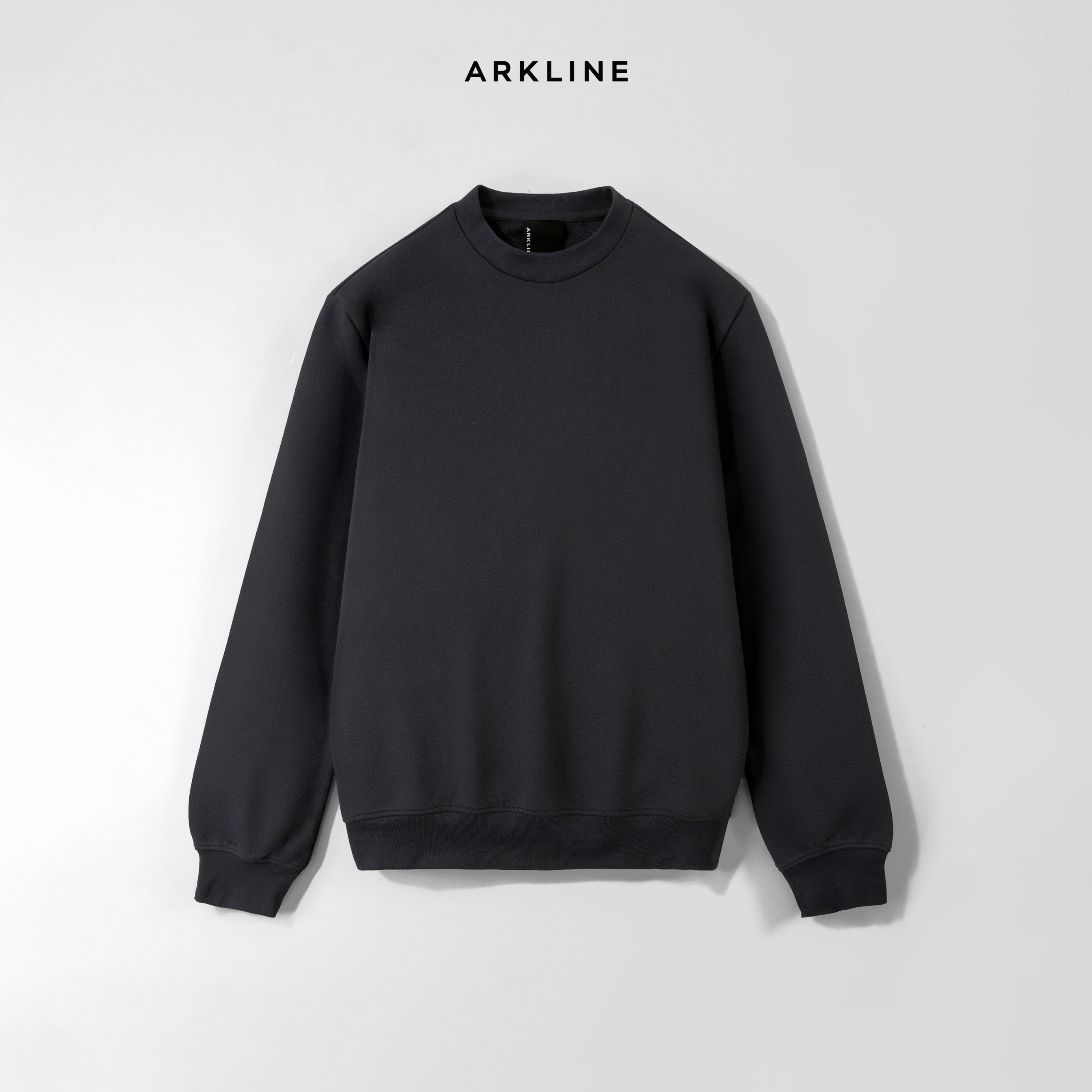 arkline - Base Solid Sweatshirt Dark Grey