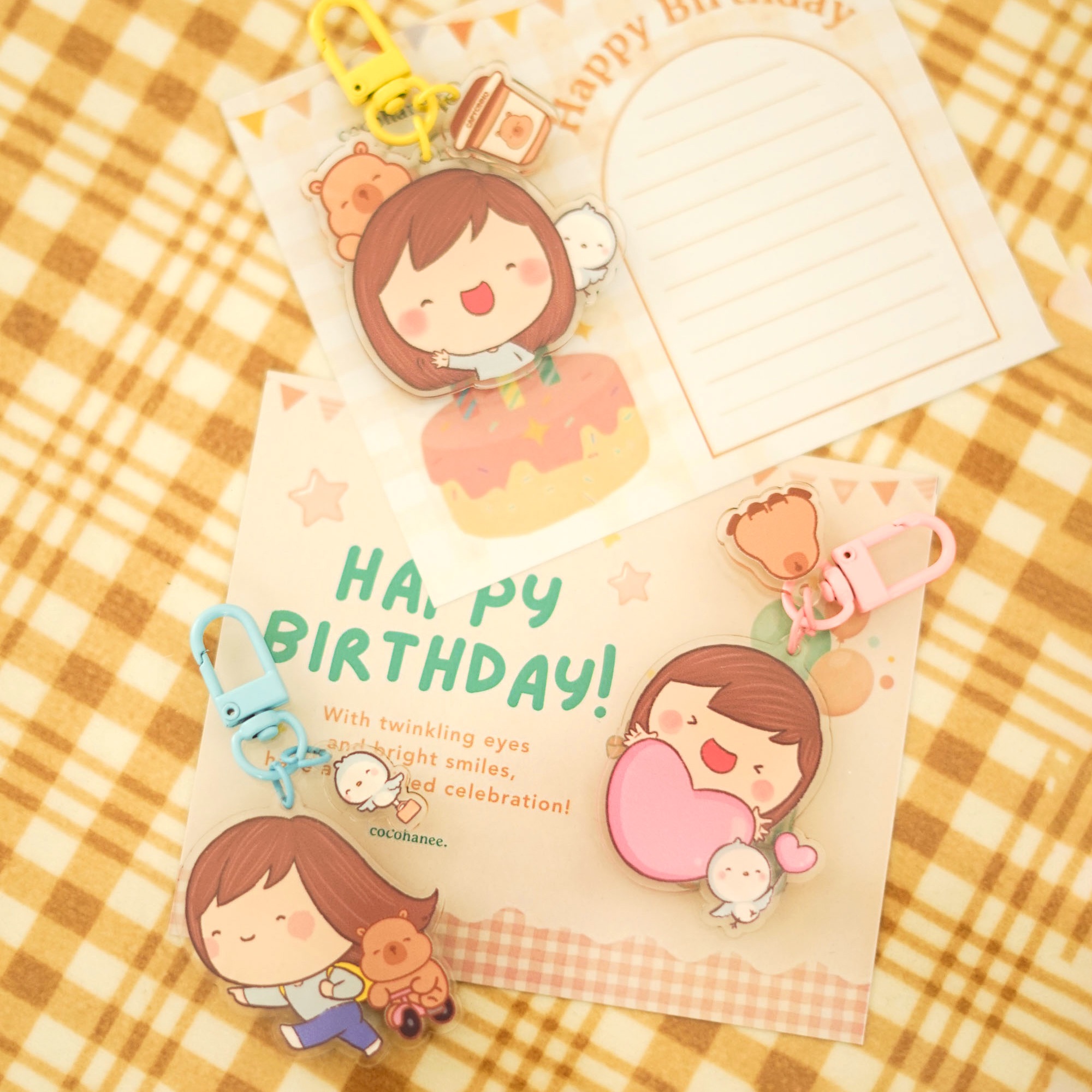 Sally & Piper - Sally Bara Keychain