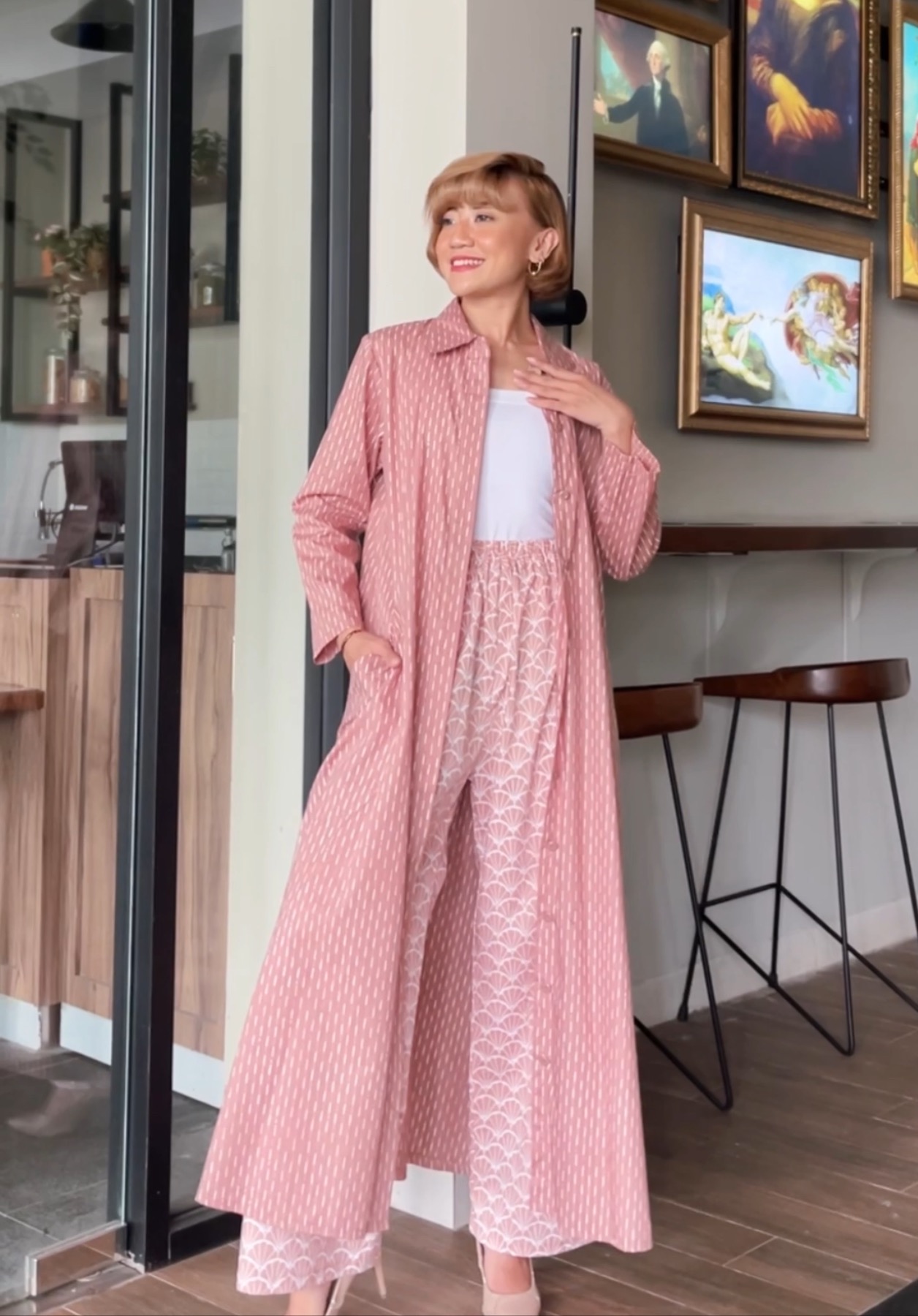 Batik Gaya Official Website - Outer SET Kemeja Jenar 01