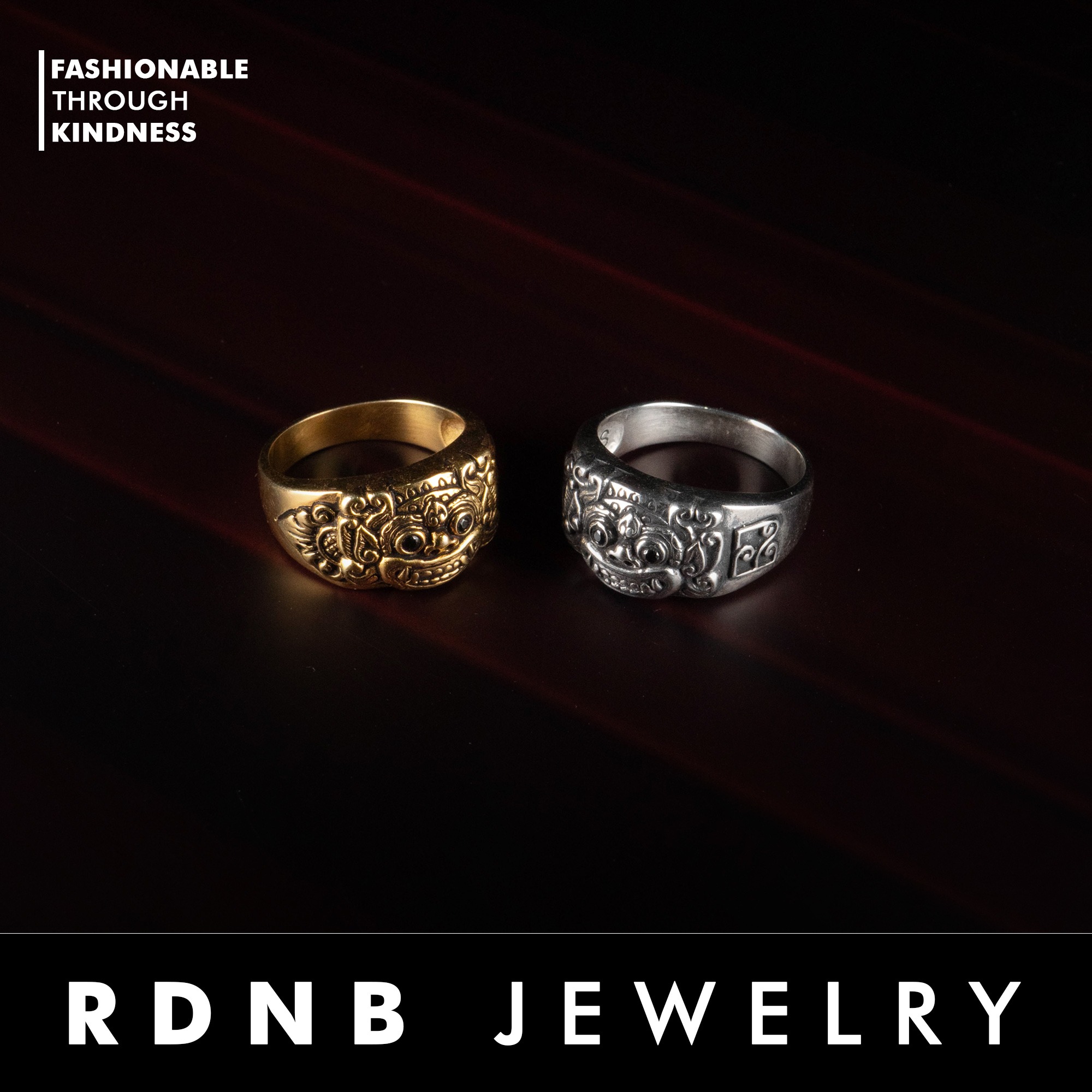 "Fashionable Through Spiritualism" - Barong Ring