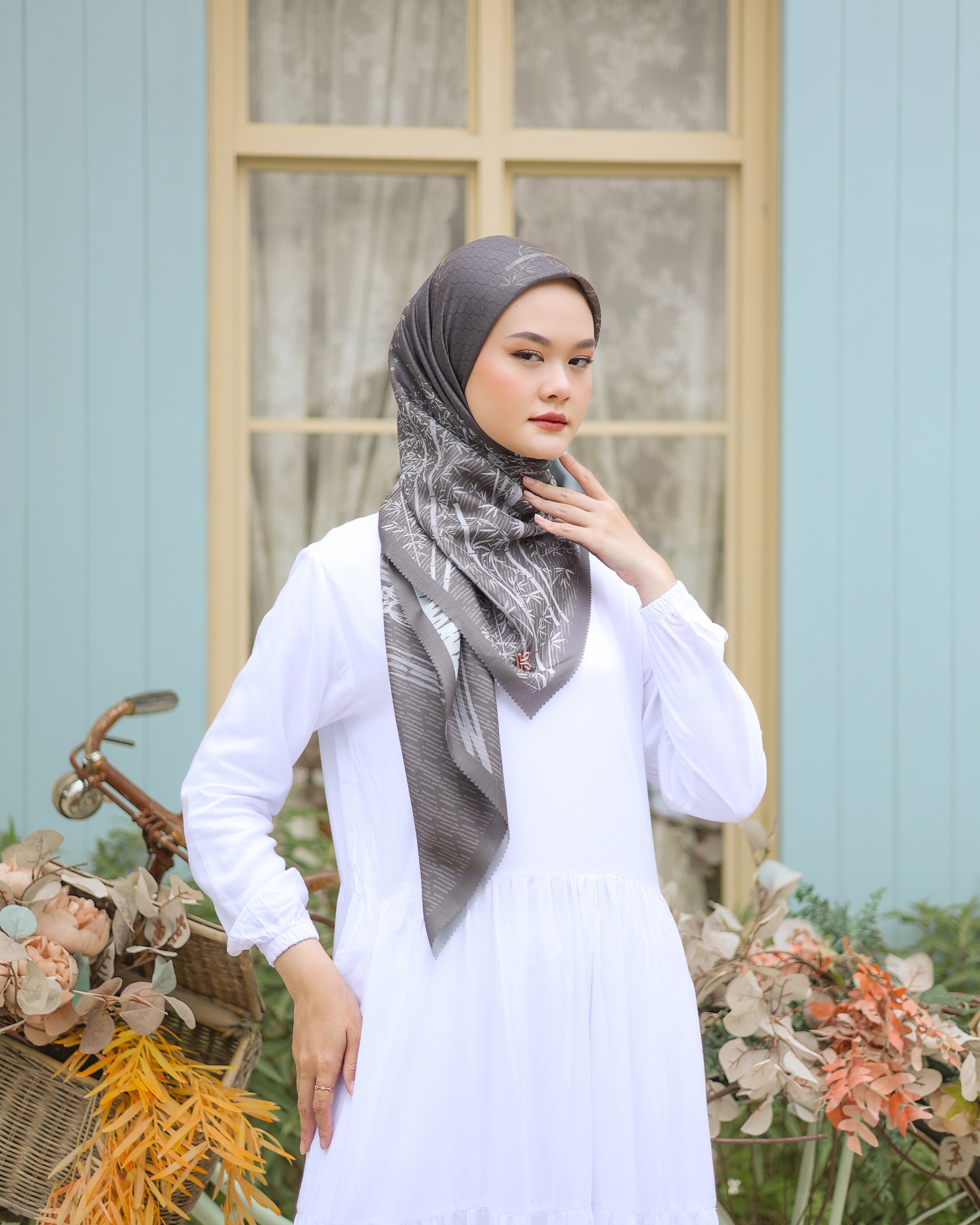Kalana Scarves - Bamboo Series Olive